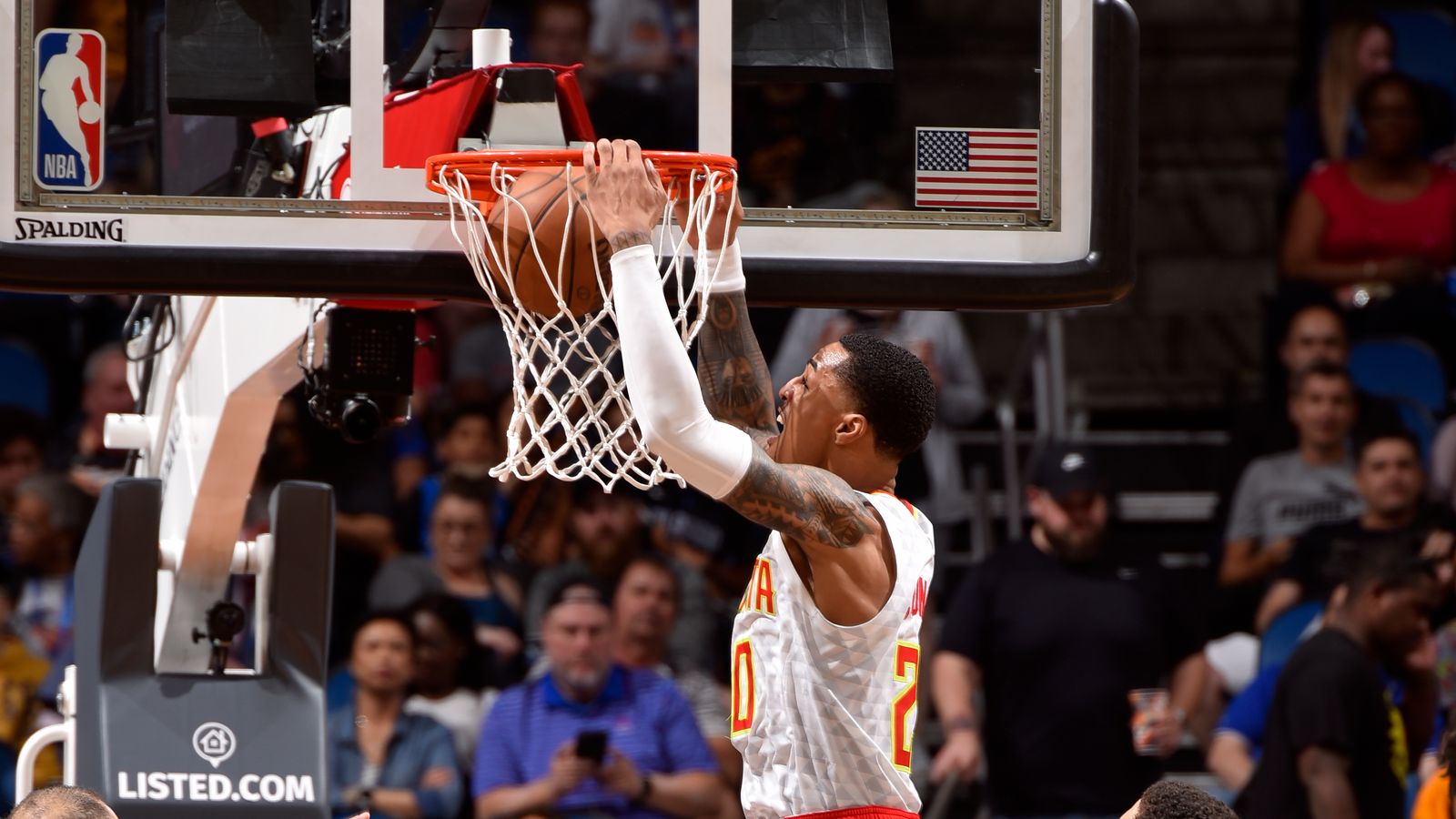Collins catches Reddish lob for huge dunk! | NBA News | Sky Sports