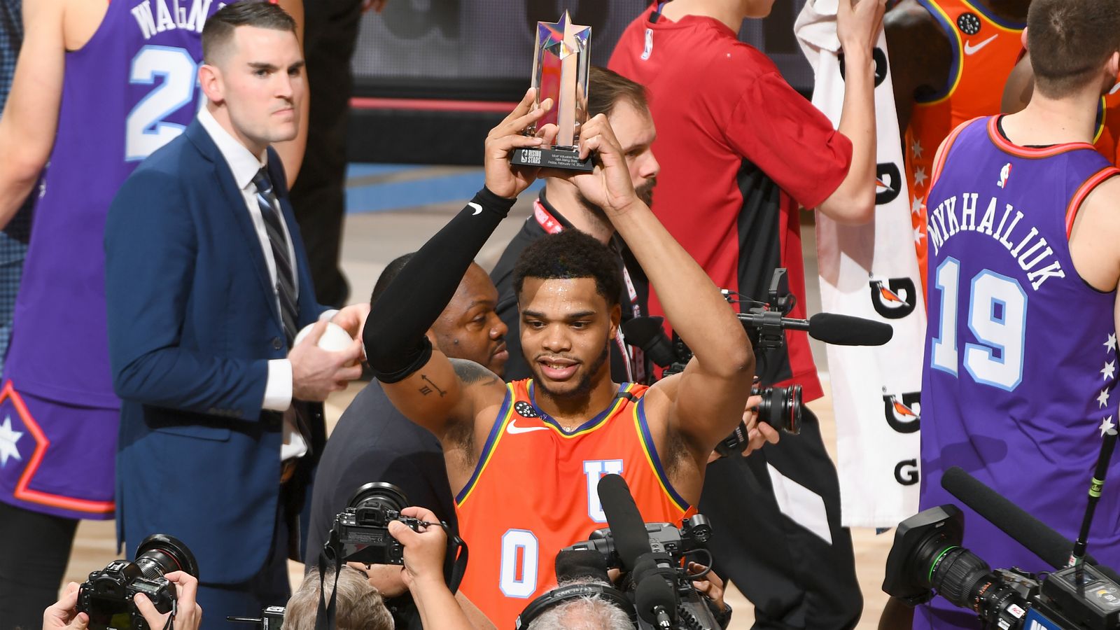 Bridges wins Rising Stars MVP | NBA News | Sky Sports