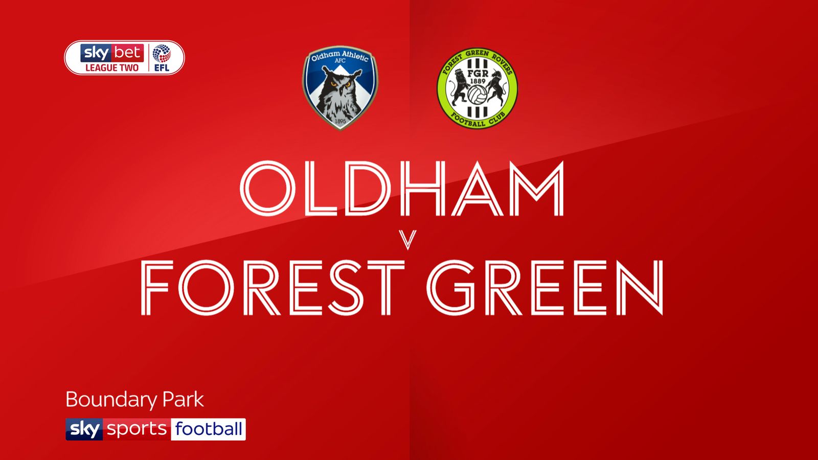 Oldham 1-1 Forest Green: George Williams rescues point for Rovers ...