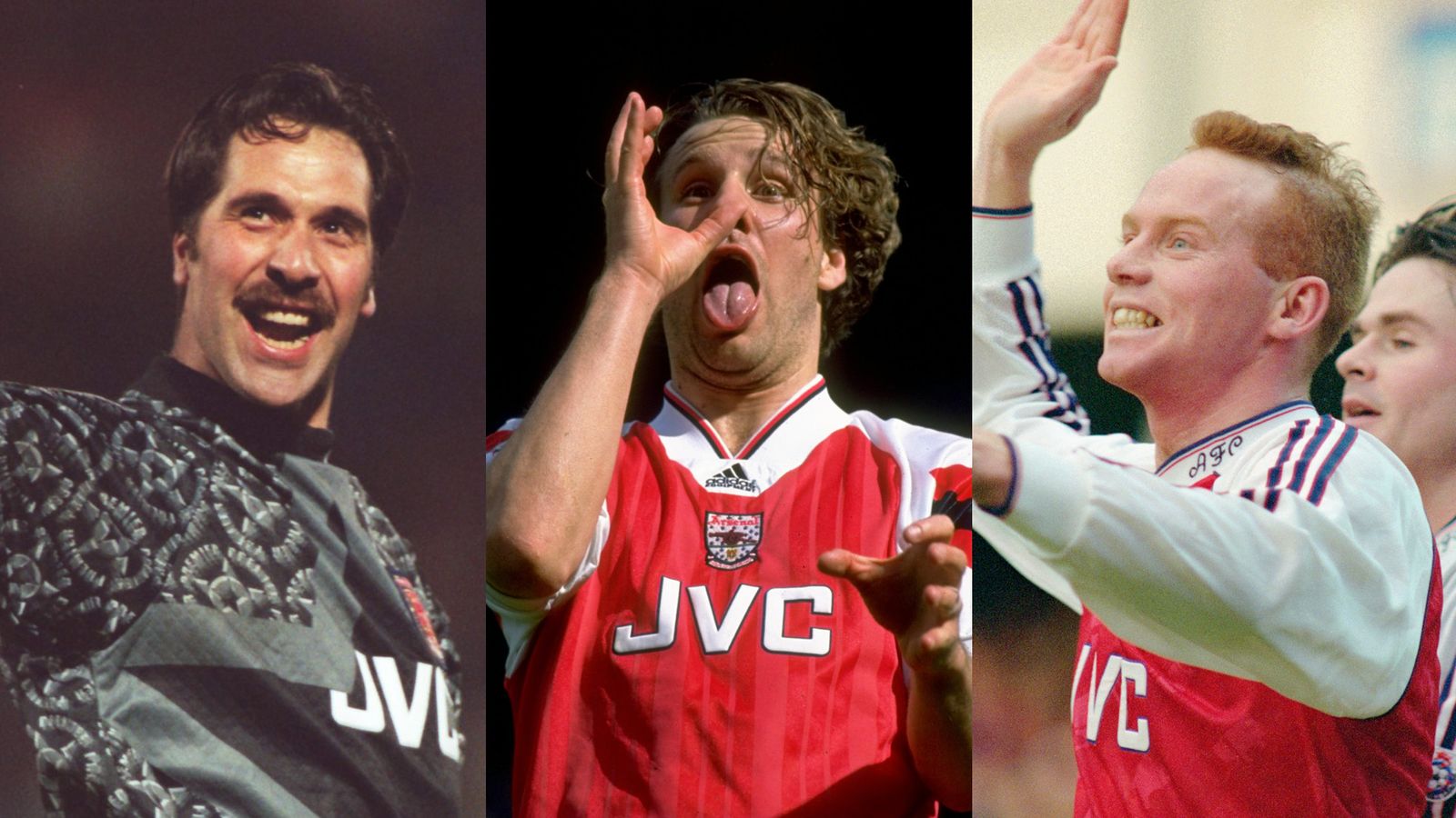 Arsenal title winners Paul Merson, Perry Groves and David Seaman talk ...