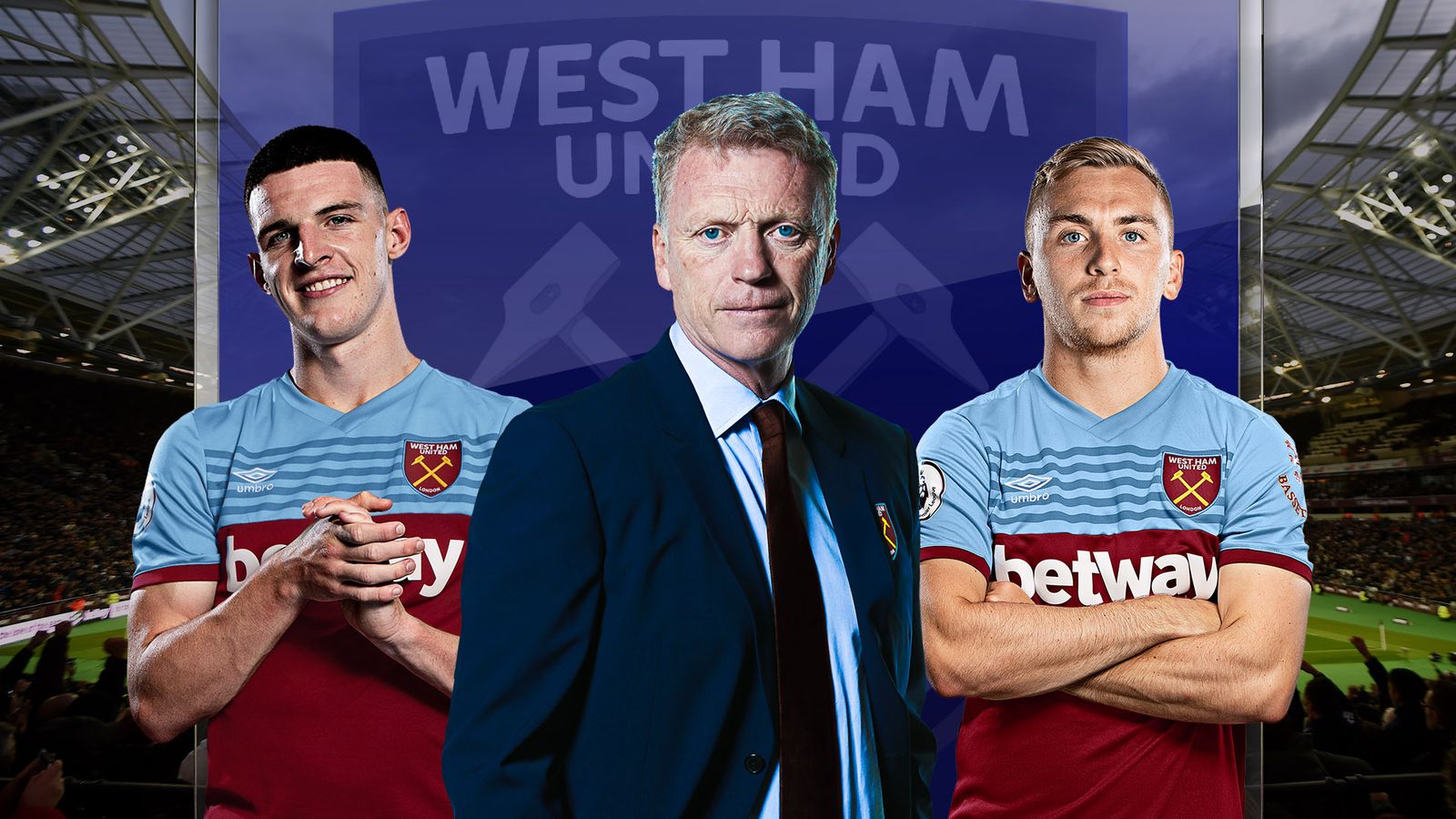 David Moyes exclusive: Declan Rice, Jarrod Bowen and the key to Premier ...