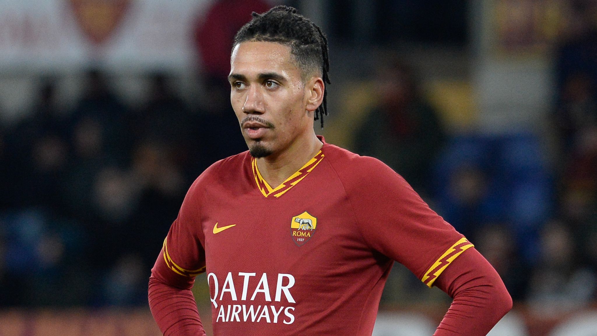 Manchester United's Chris Smalling open to extending stay at Roma ...