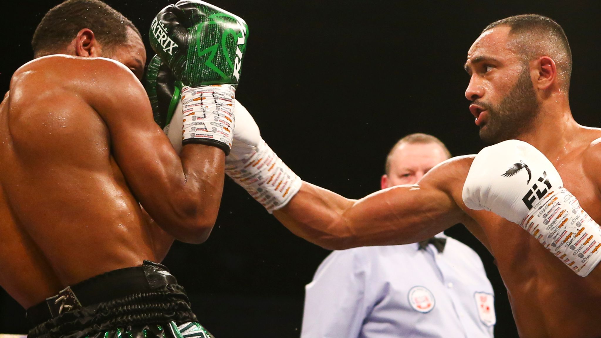 Brook vs DeLuca: Kid Galahad back in world title hunt after stopping ...