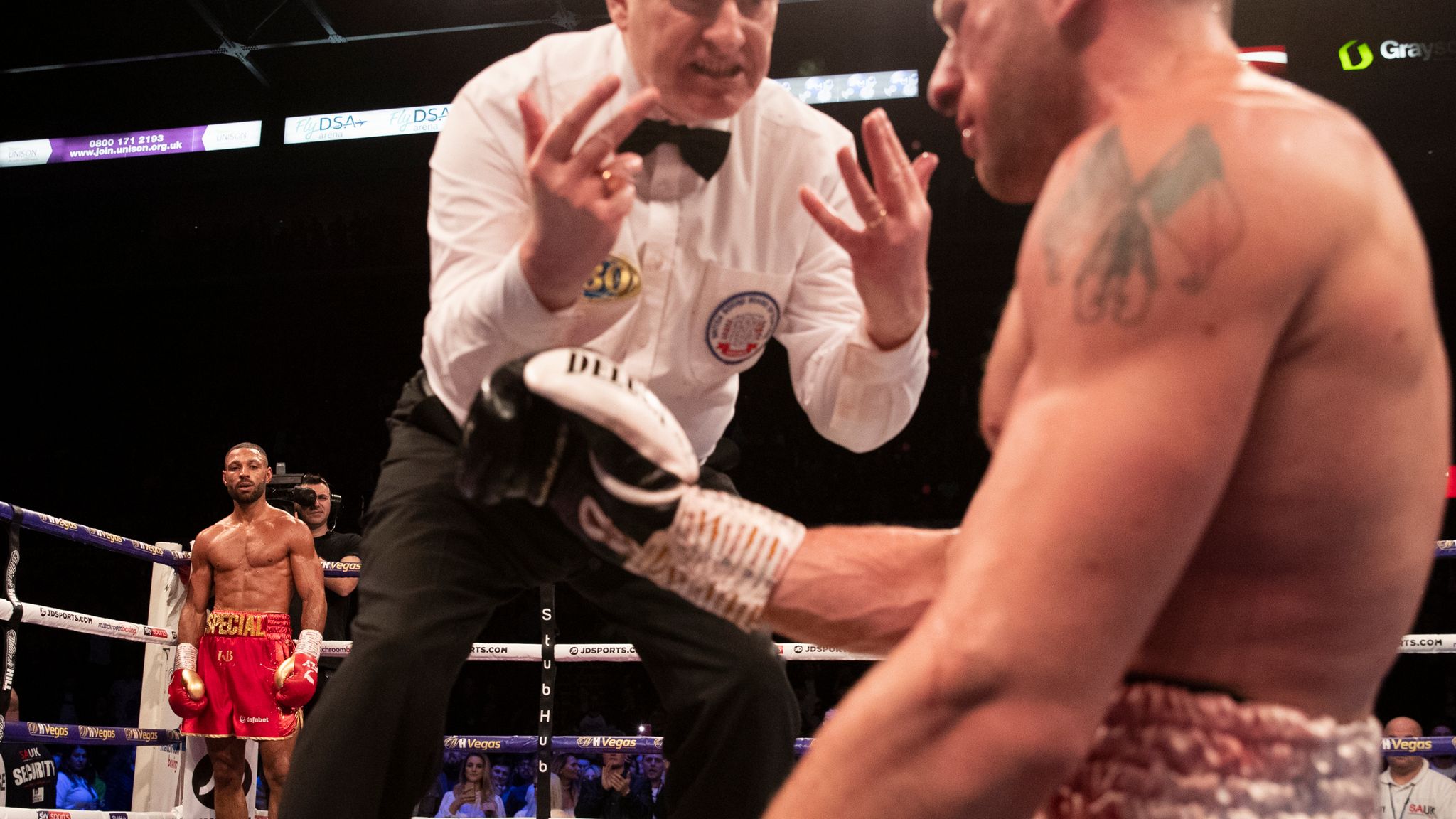 Brook vs DeLuca: Kell Brook knocked out Mark DeLuca in Sheffield return ...