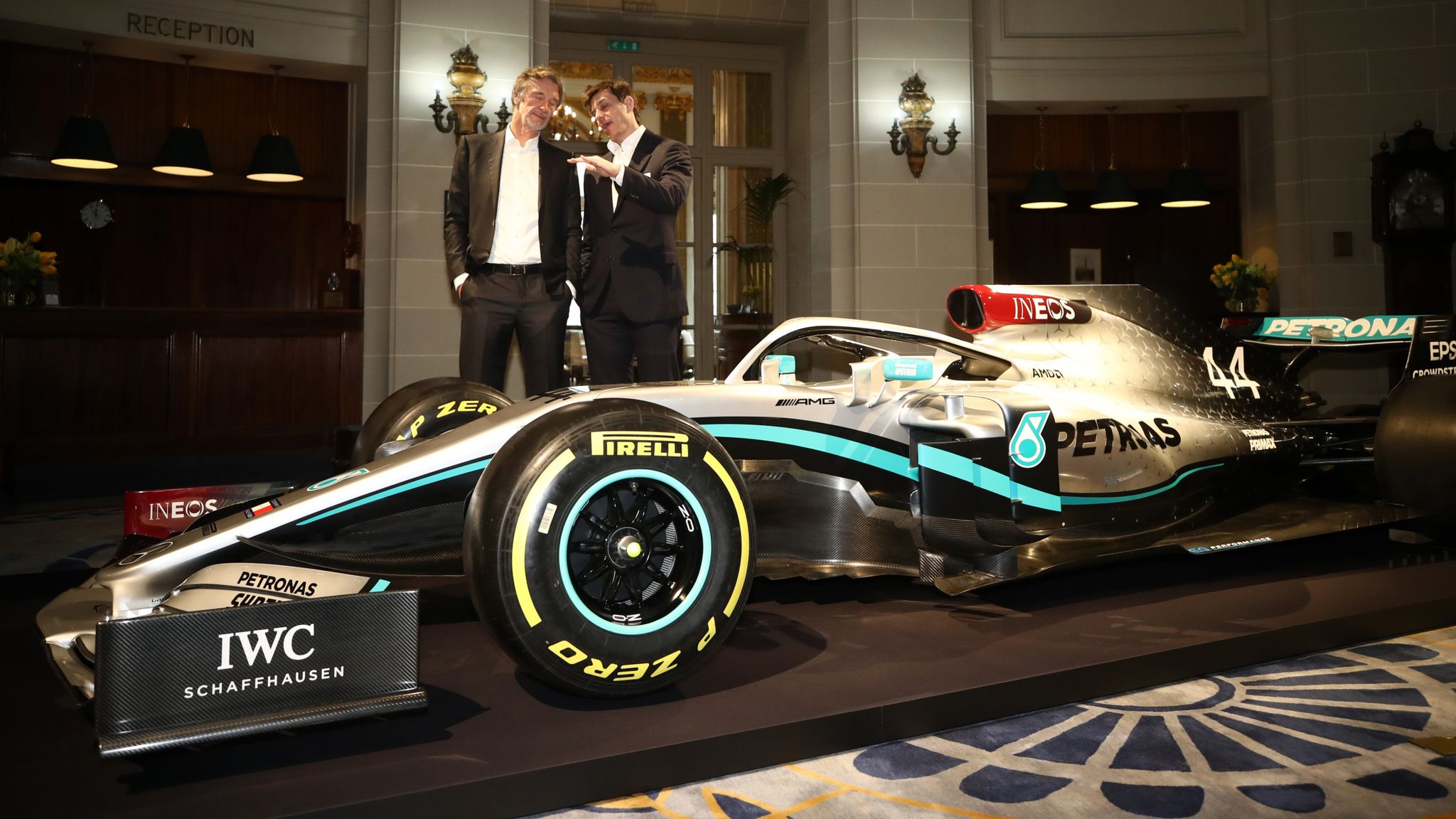 Mercedes reveal new livery for F1 2020 as they add red to Silver | F1 ...