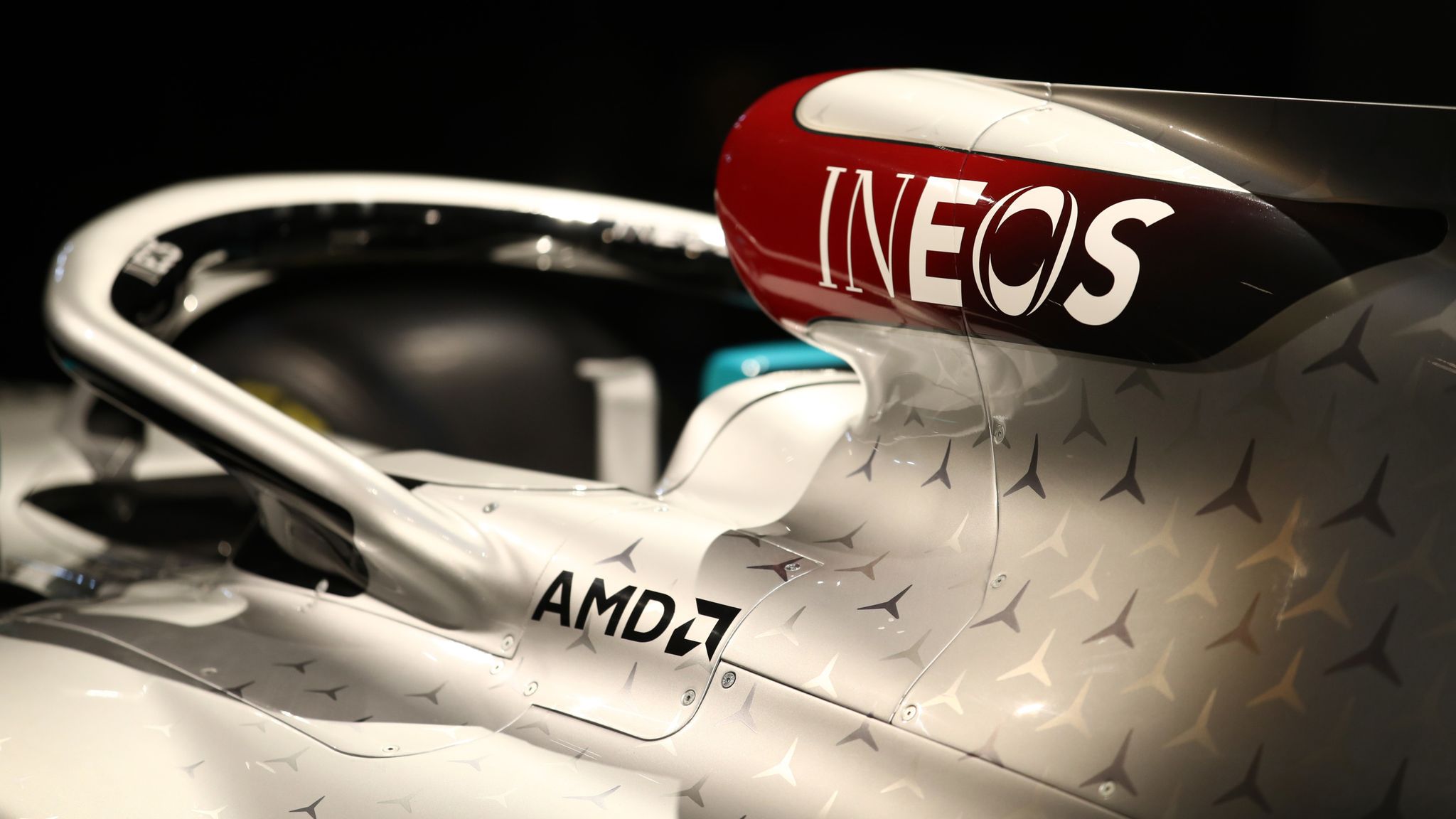 Mercedes reveal new livery for F1 2020 as they add red to Silver | F1 ...