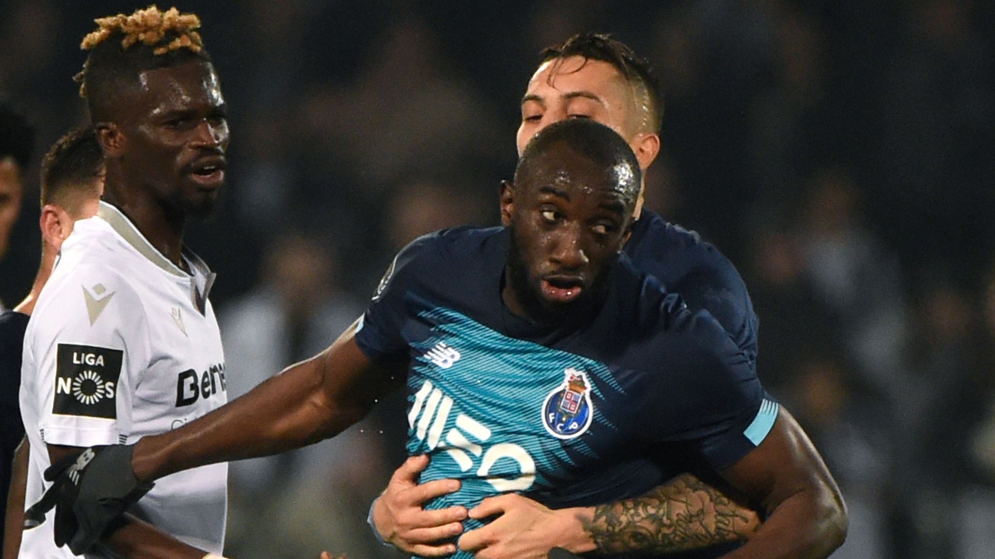 Moussa Marega: Porto forward leaves field after suffering alleged ...