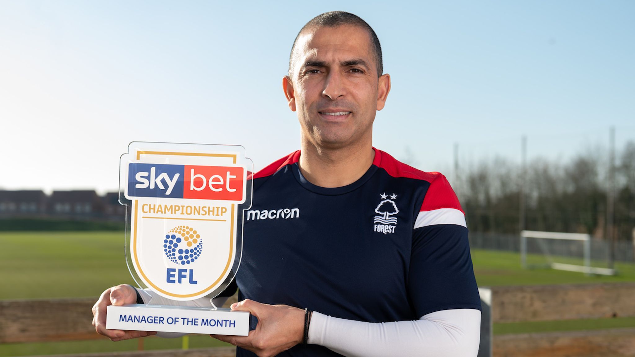 Nottingham Forest boss Sabri Lamouchi and striker Nahki Wells win Sky ...