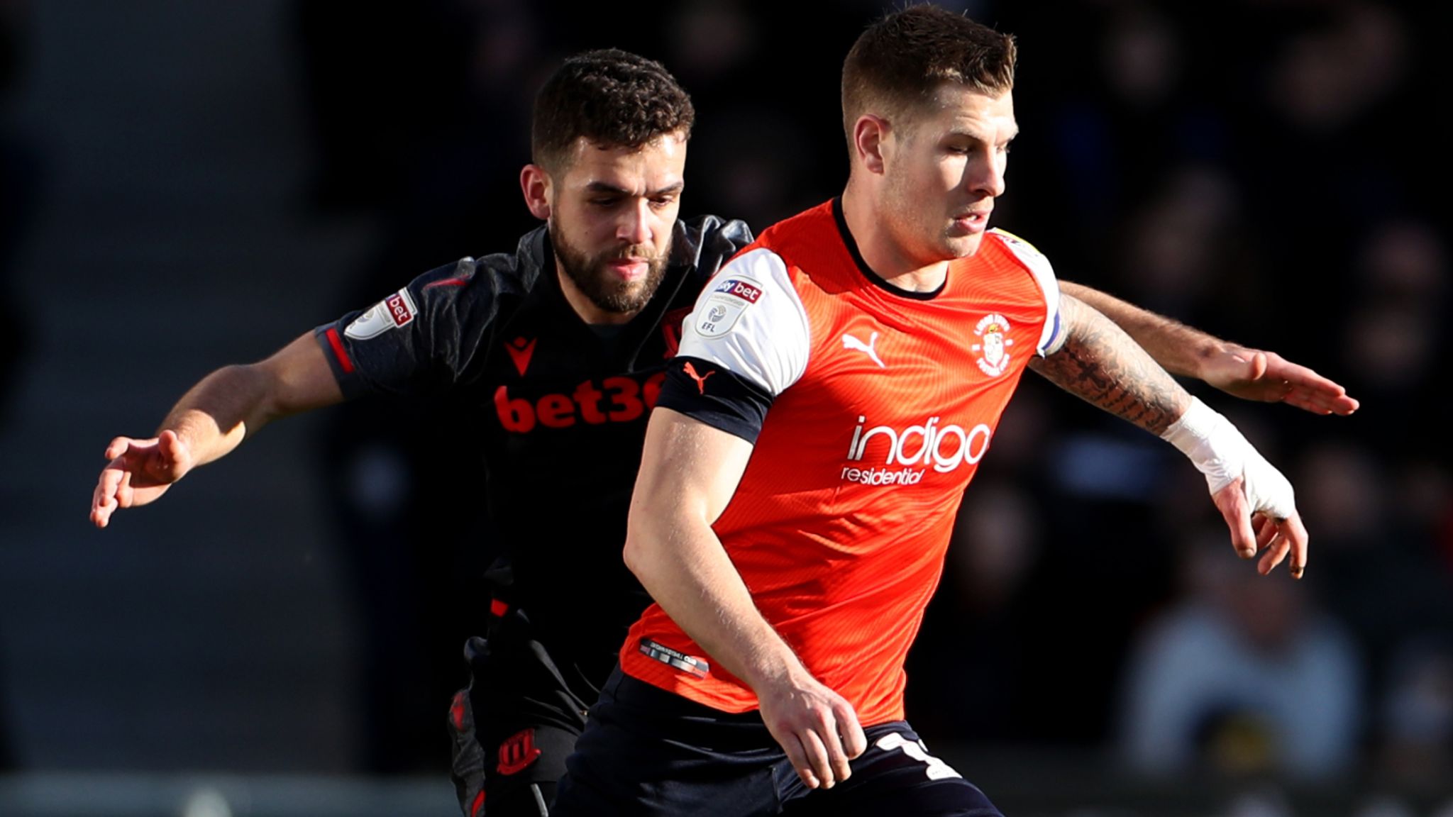 Luton 1-1 Stoke: James Collins rescues late point for Luton | Football ...