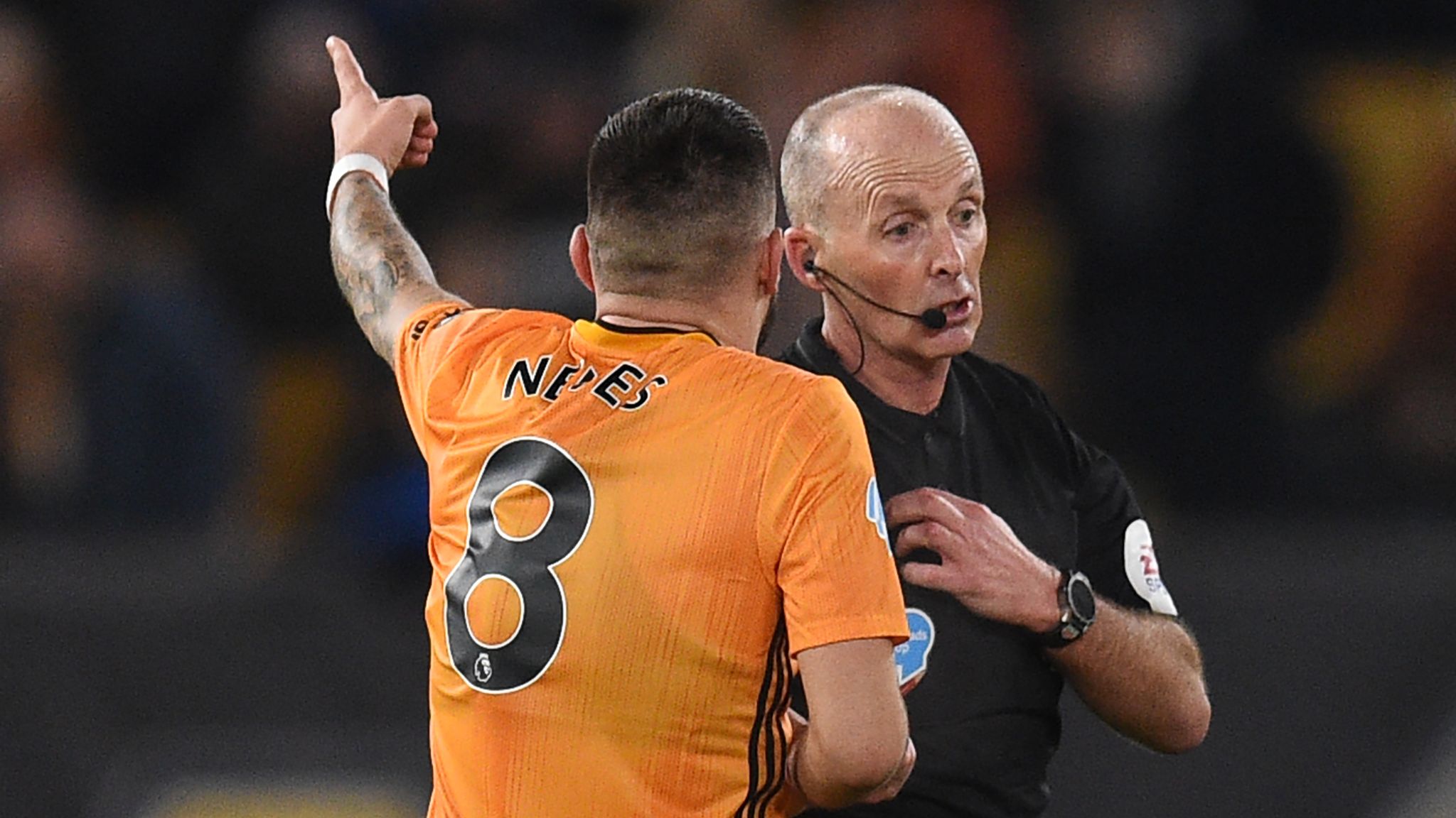 Wolves 0-0 Leicester: Willy Boly goal disallowed by VAR as 10-man Foxes ...