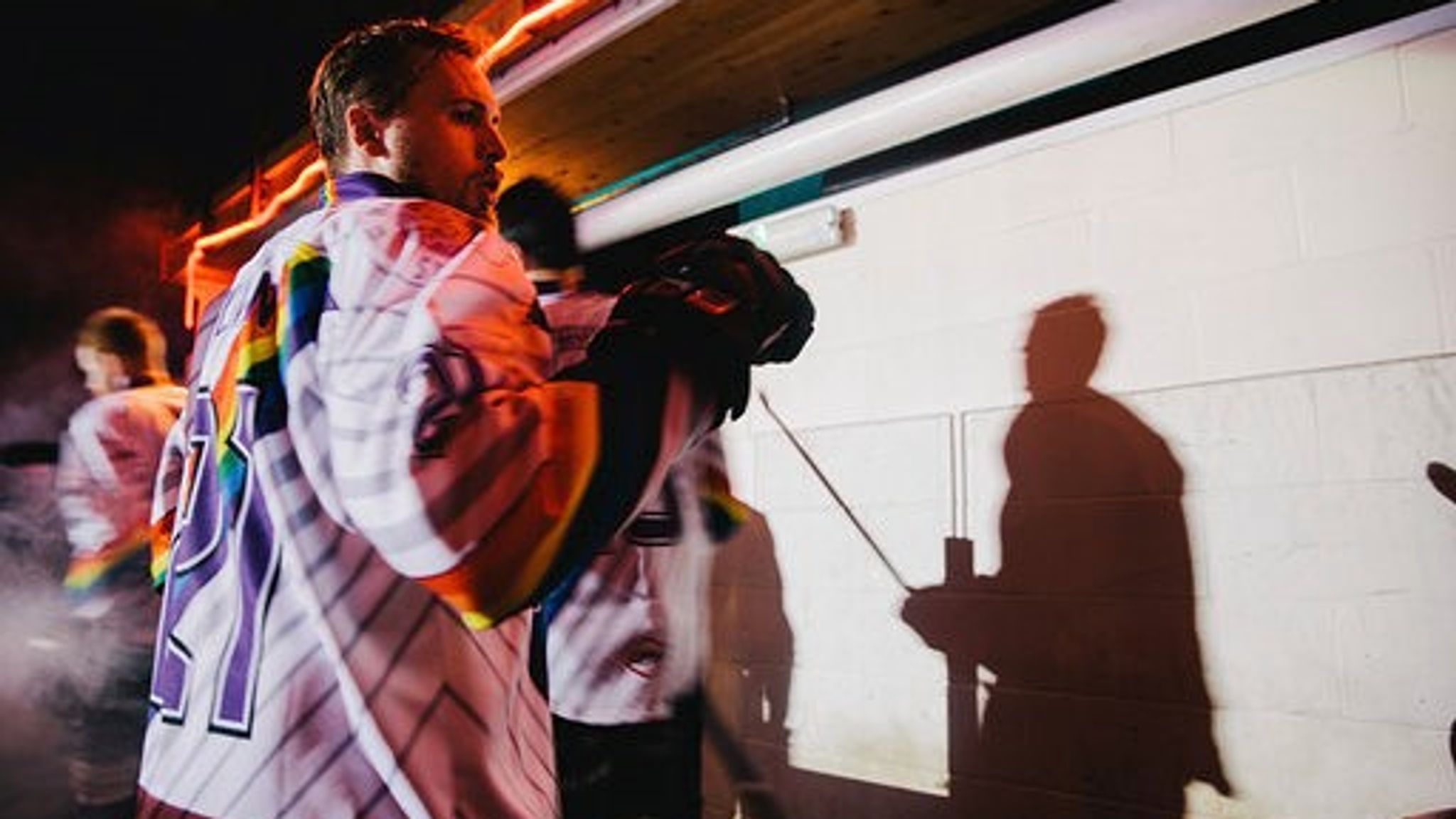 Zach Sullivan on coming out in ice hockey and his Manchester Storm team ...