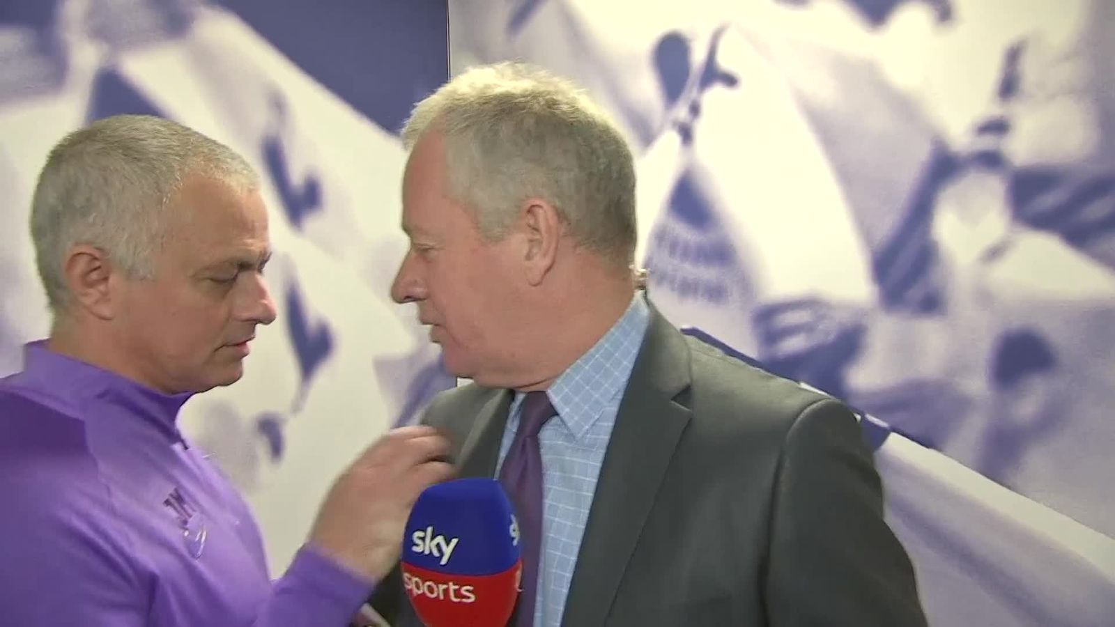 'Nice suit, Gary' - Jose positive on Spurs form | Football News | Sky ...