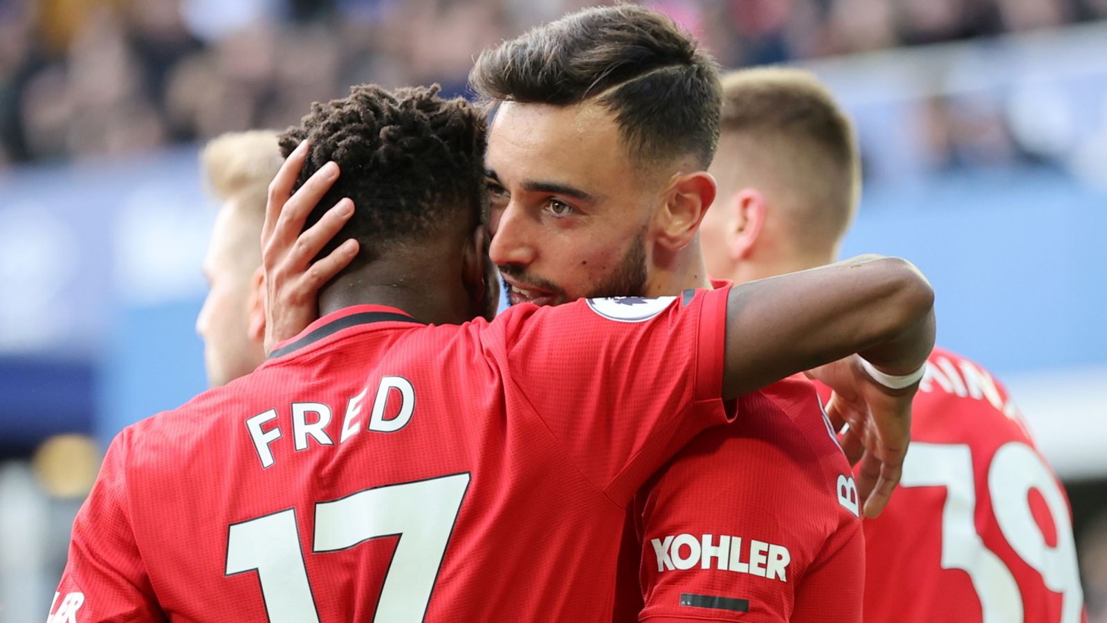 Everton 1-1 Manchester United: Bruno Fernandes rescues point after ...