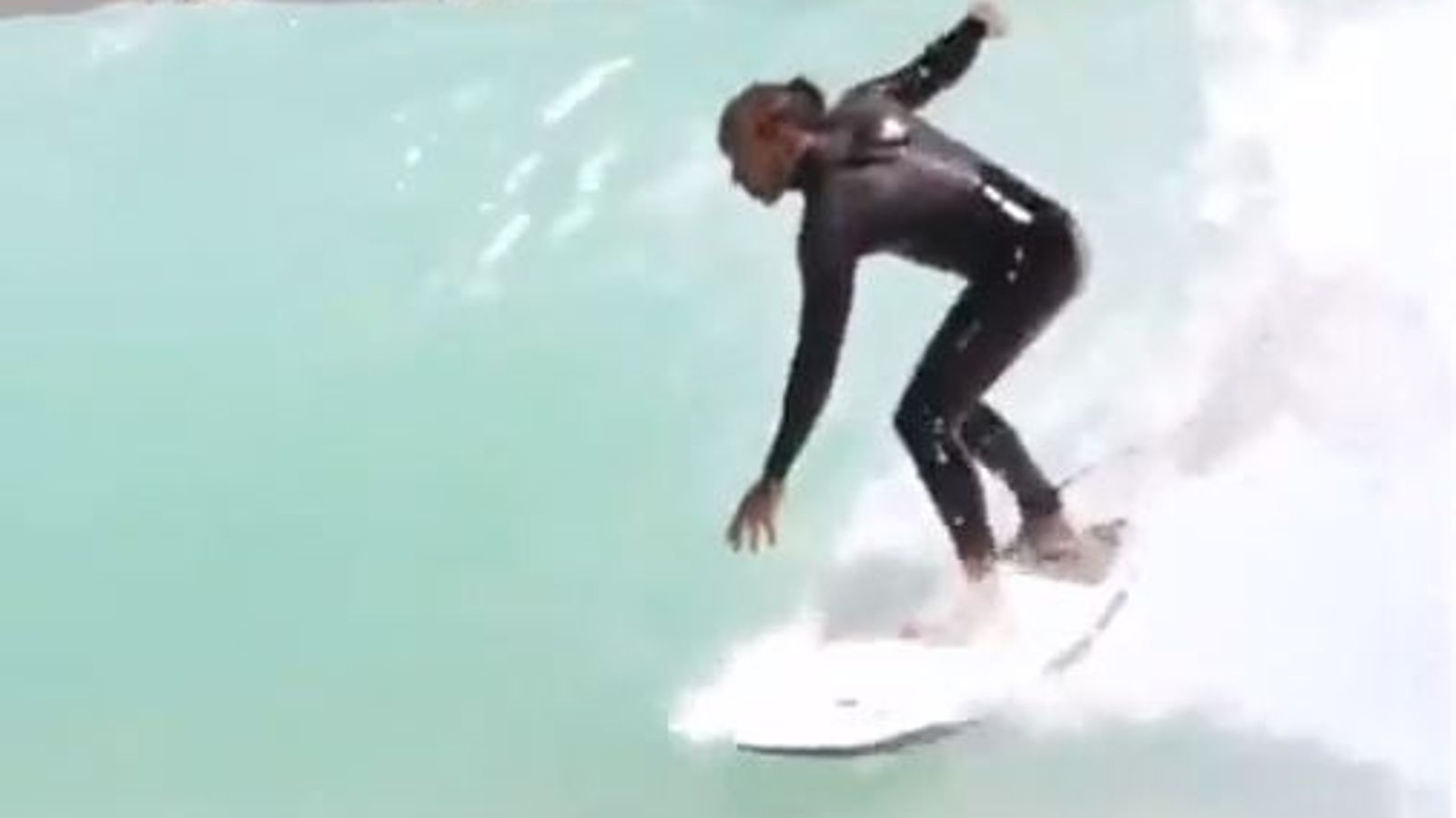 Hamilton rides the waves in Australia | F1 News | Sky Sports