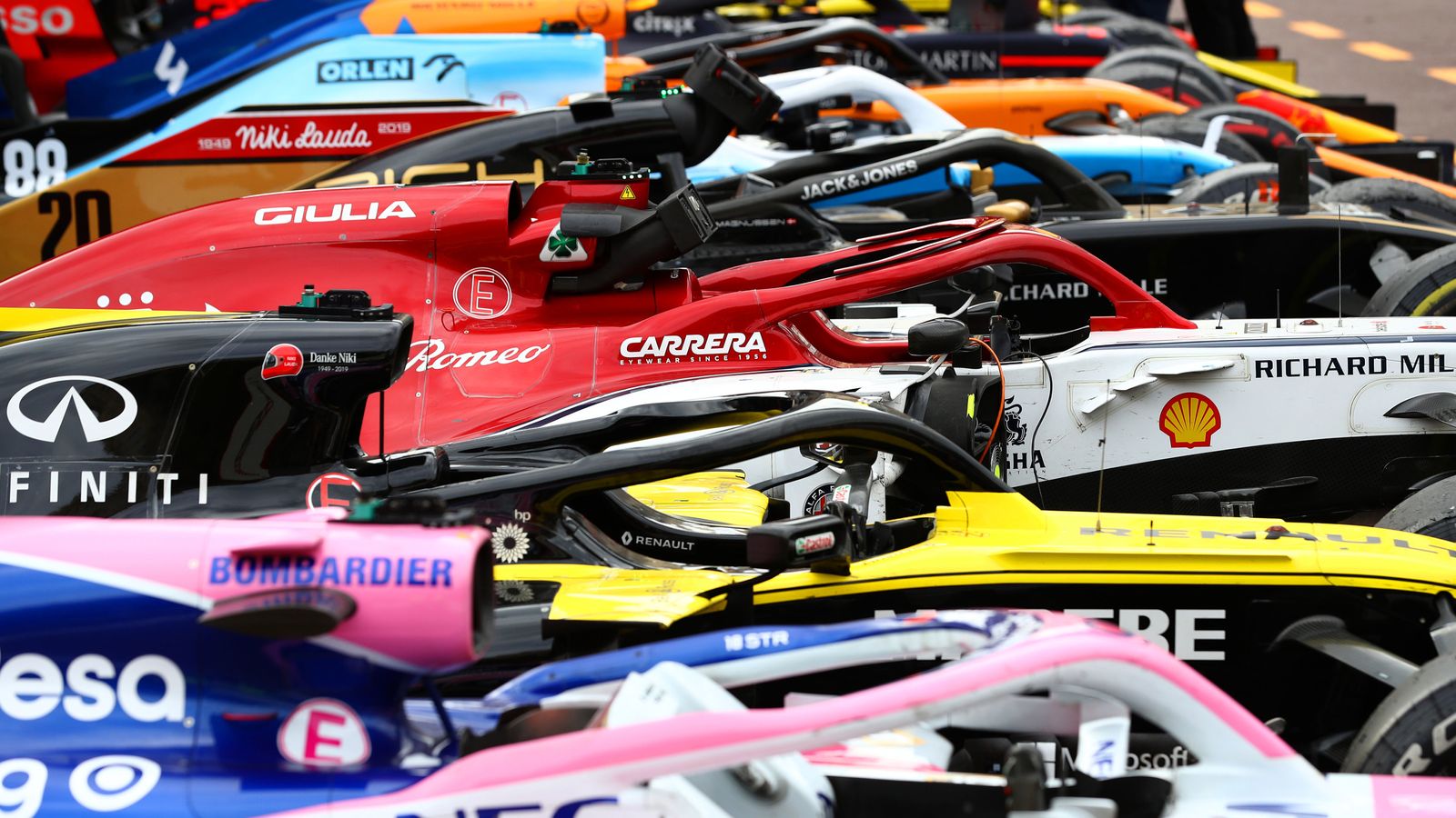 F1's first aero development handicap system explained | F1 News | Sky ...