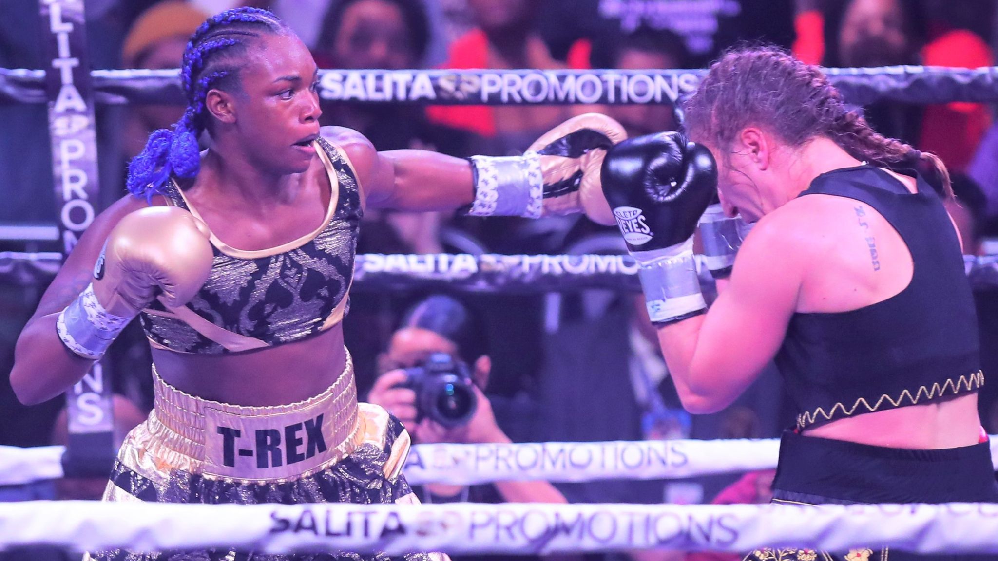 Claressa Shields is conquering weight divisions in a similar style to ...
