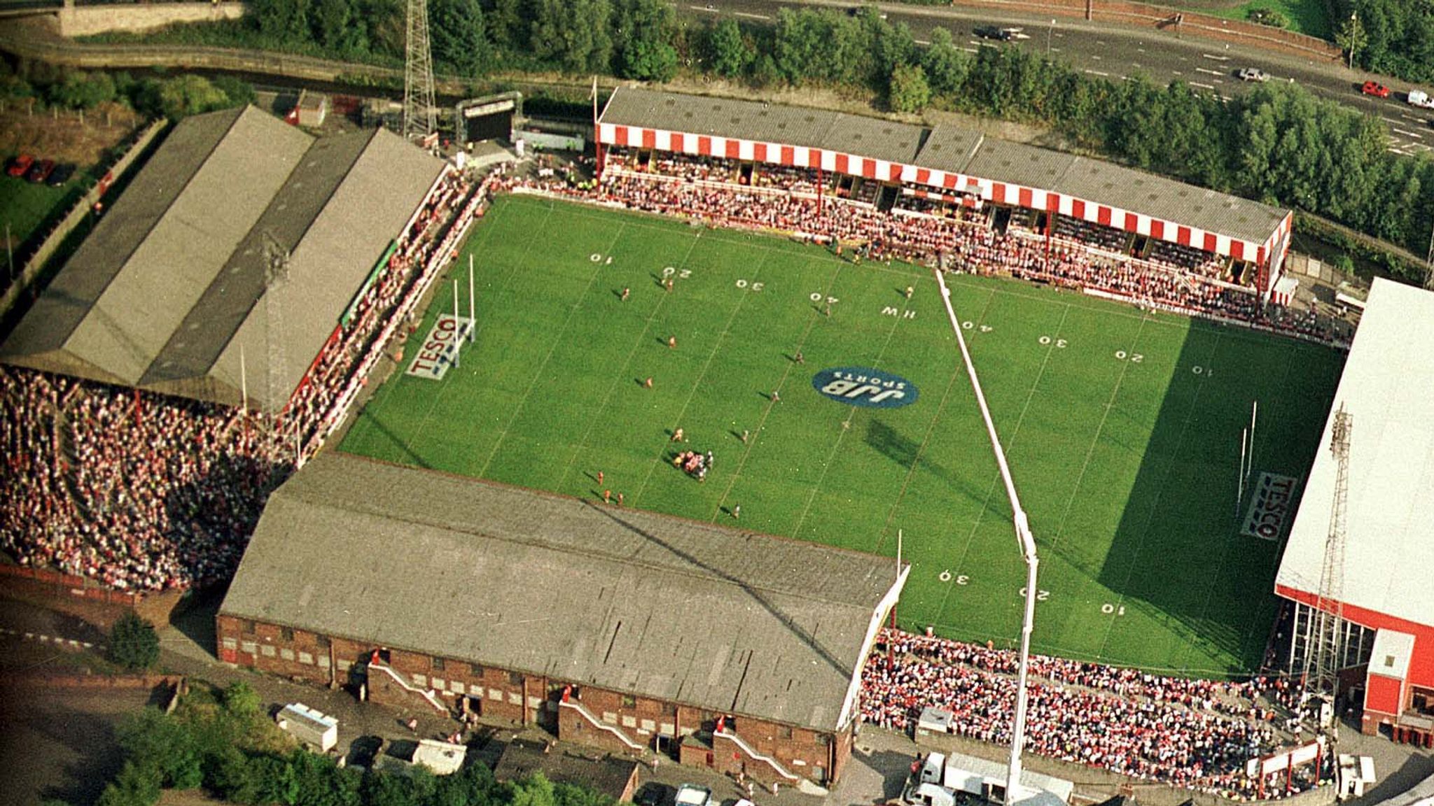 Super League at 25: The home grounds from the first season | Rugby ...