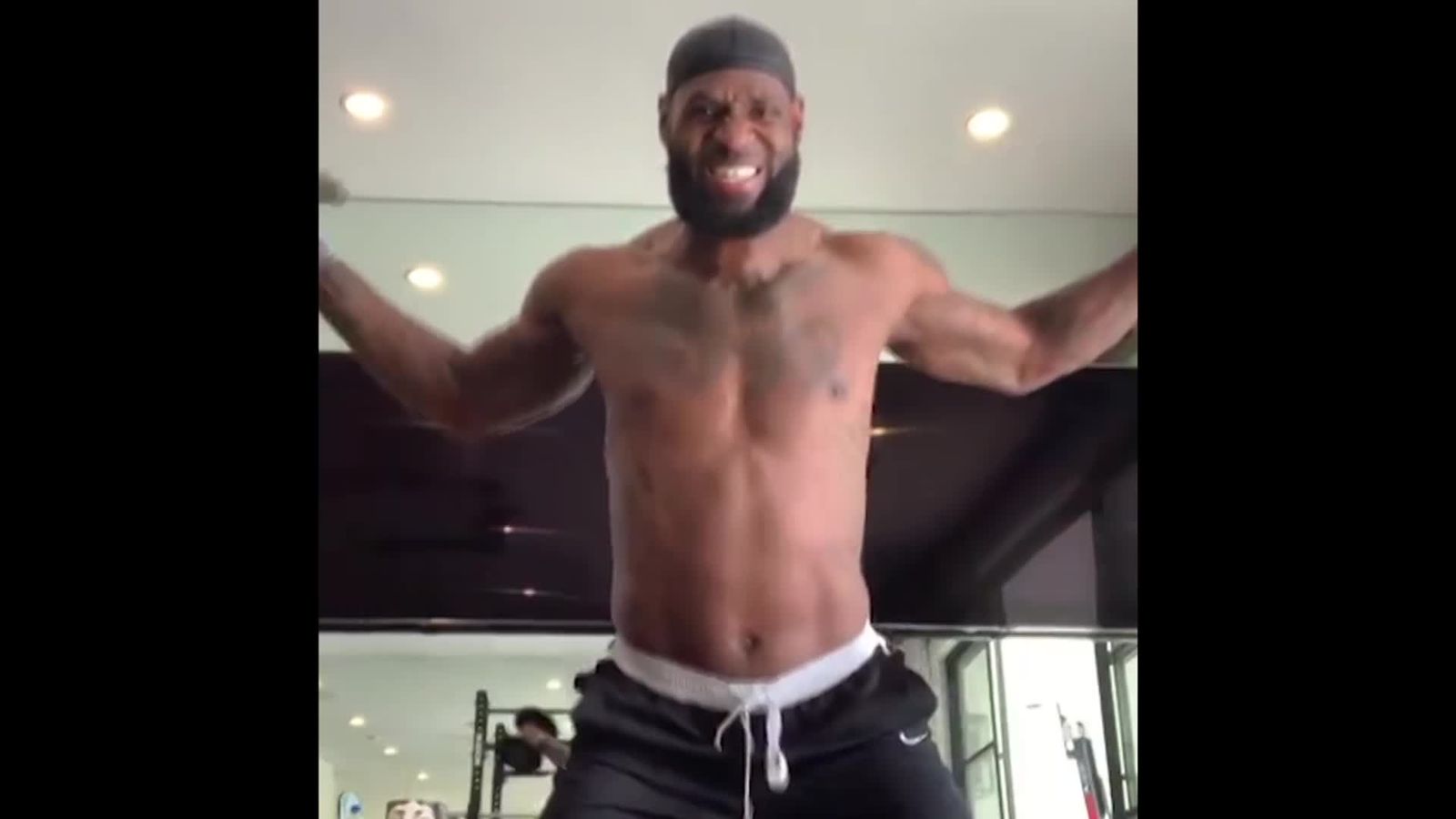 NBA players training hard at home! | NBA News | Sky Sports