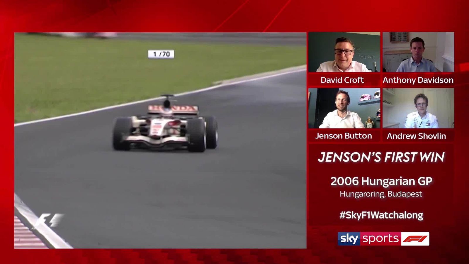Button Watchalong: Jenson's first F1 win | F1 News | Sky Sports