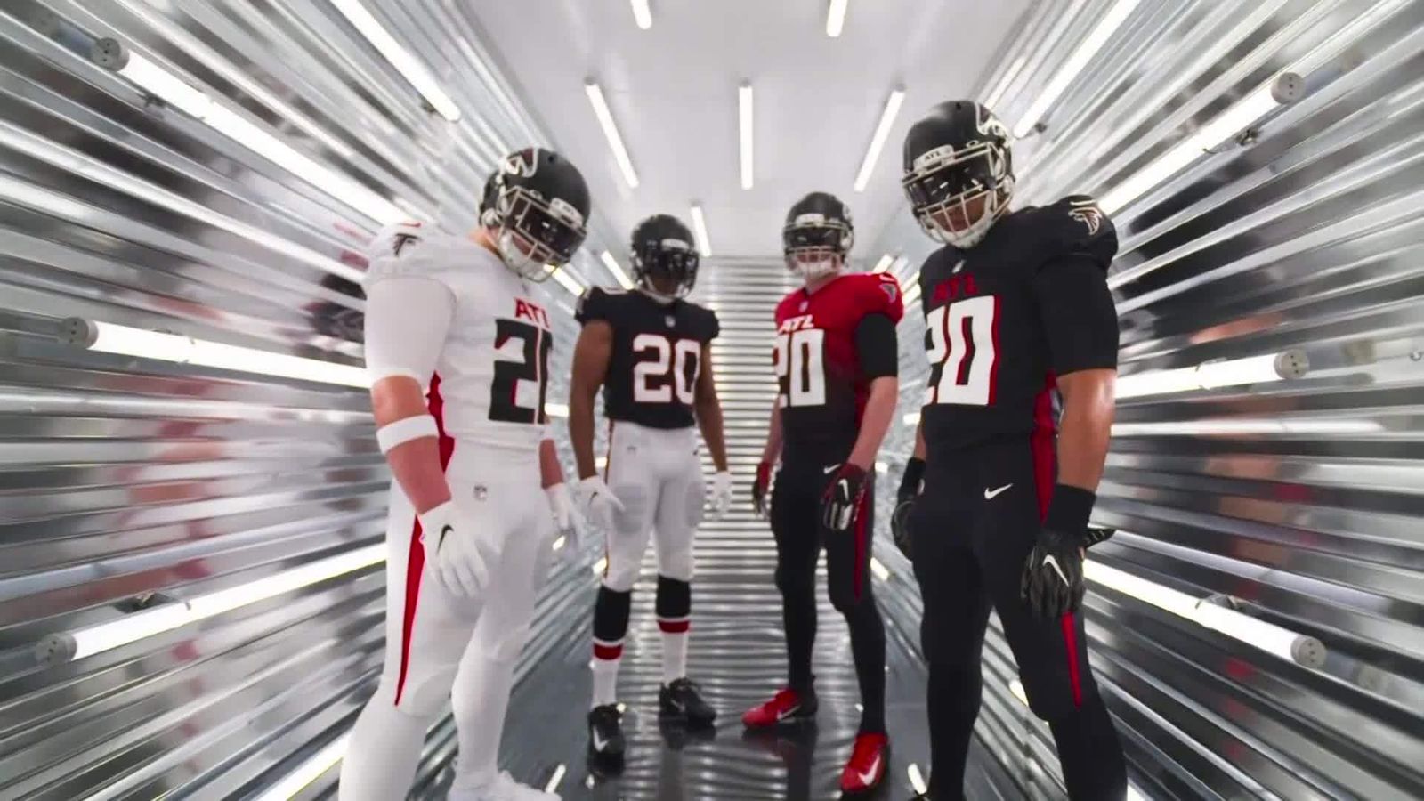 Falcons’ new uniforms revealed | NFL News | Sky Sports