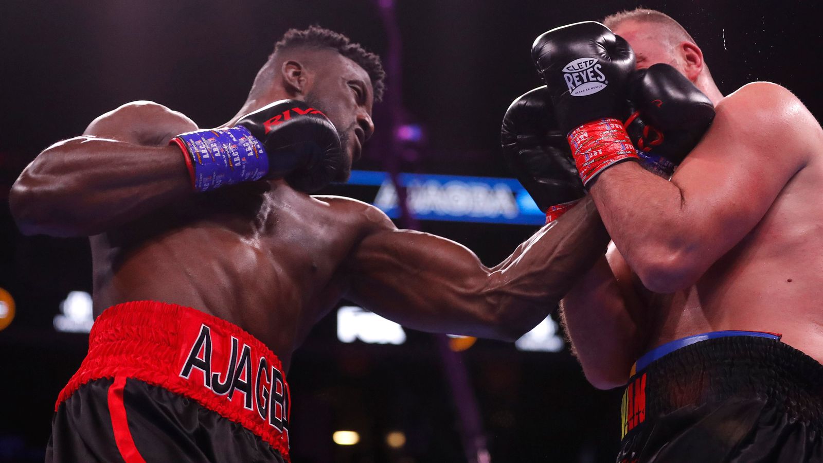 Efe Ajagba interview: Anthony Joshua, leaving Nigeria for the US, and winning a fight in one ...