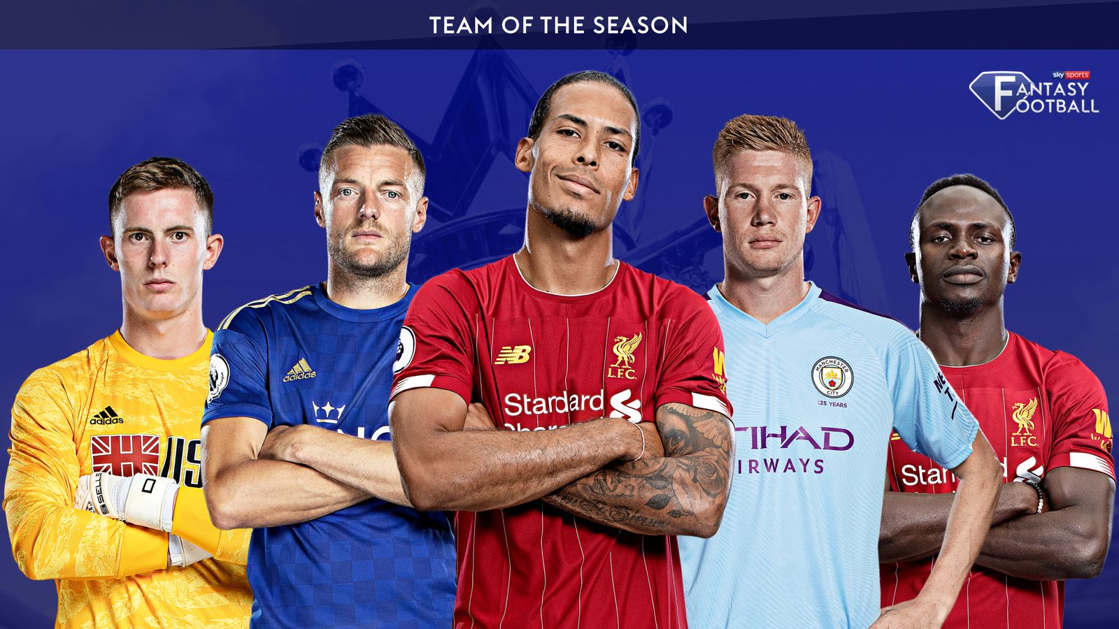 Fantasy Team of the Season: Virgil van Dijk and Kevin De Bruyne lead ...