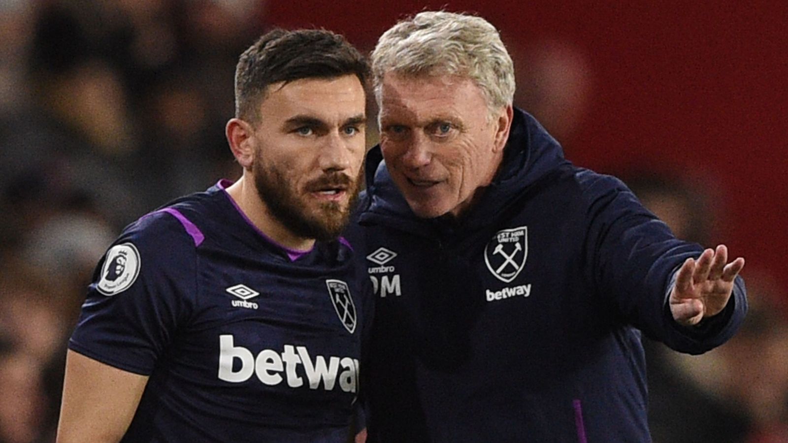 Robert Snodgrass: West Ham midfielder reveals David Moyes' motivational ...