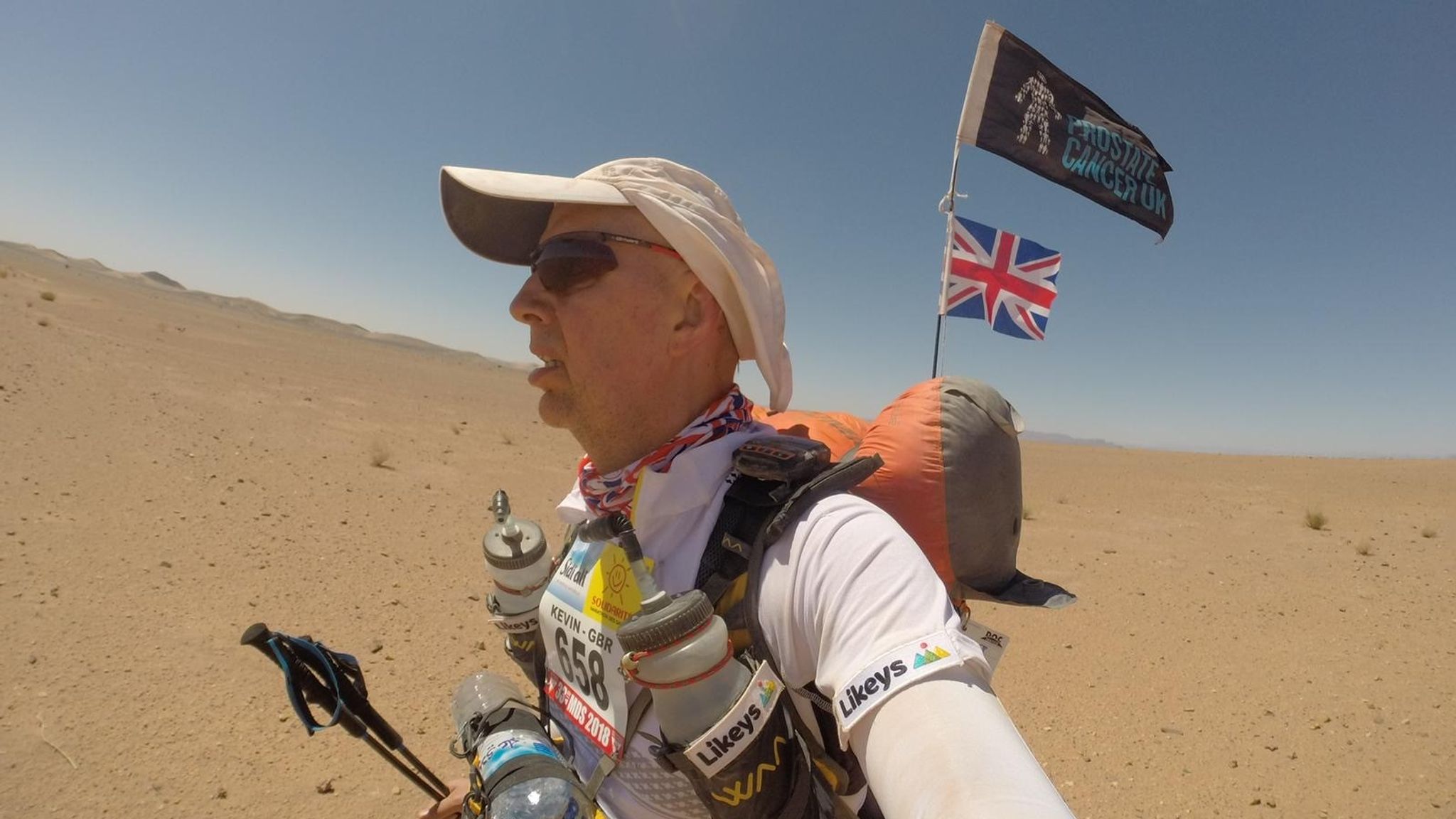 Kevin Webber swapped Morocco for Epsom back garden to finish his ...