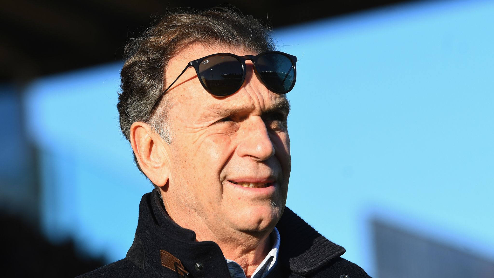 Former Leeds owner Massimo Cellino injures nose preventing attempted ...