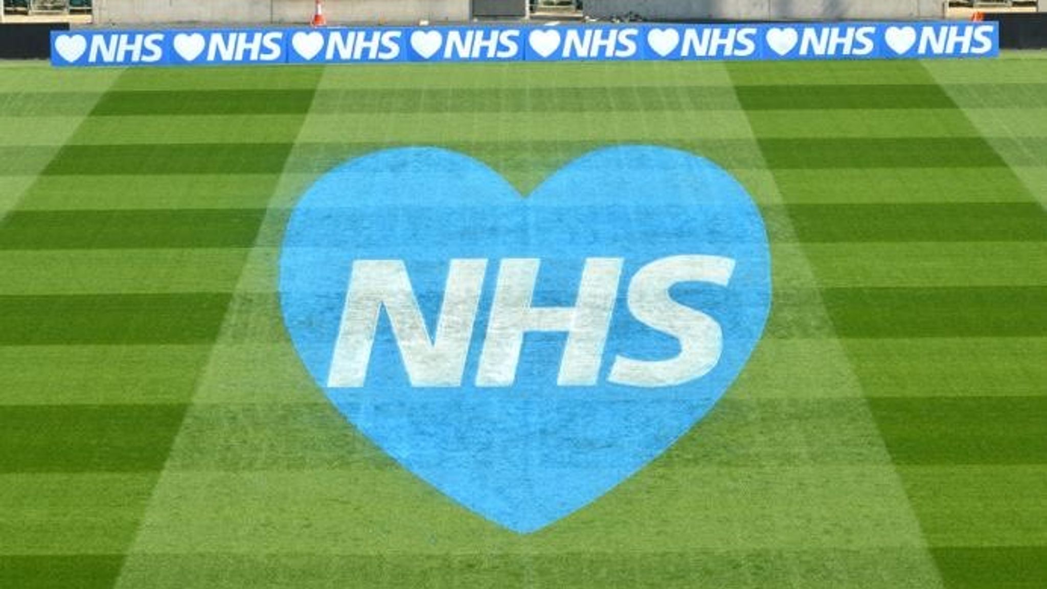 Sports come together to celebrate NHS and key workers | Football News ...