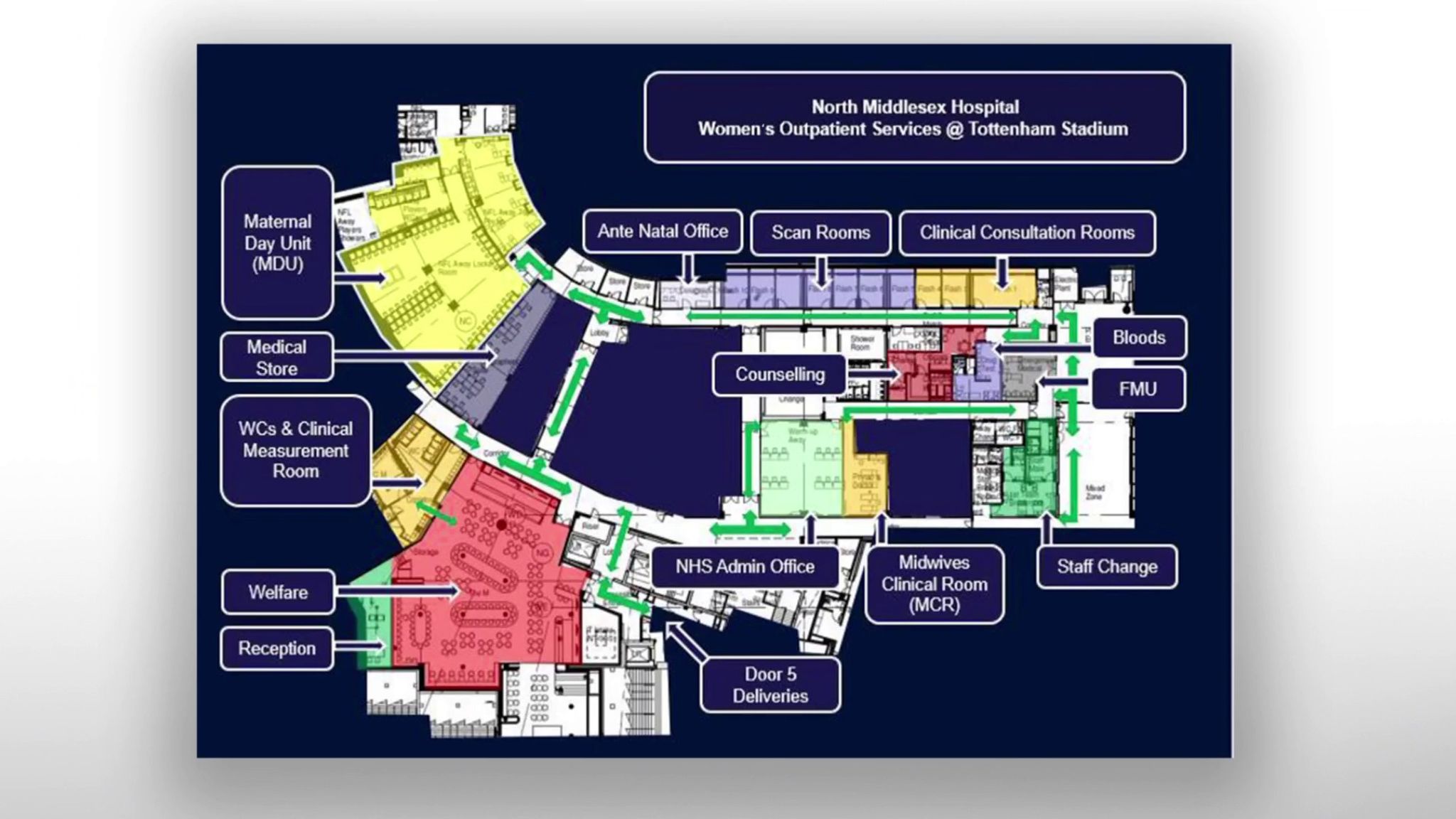 Coronavirus: Tottenham Hotspur Stadium starts life as Women's ...