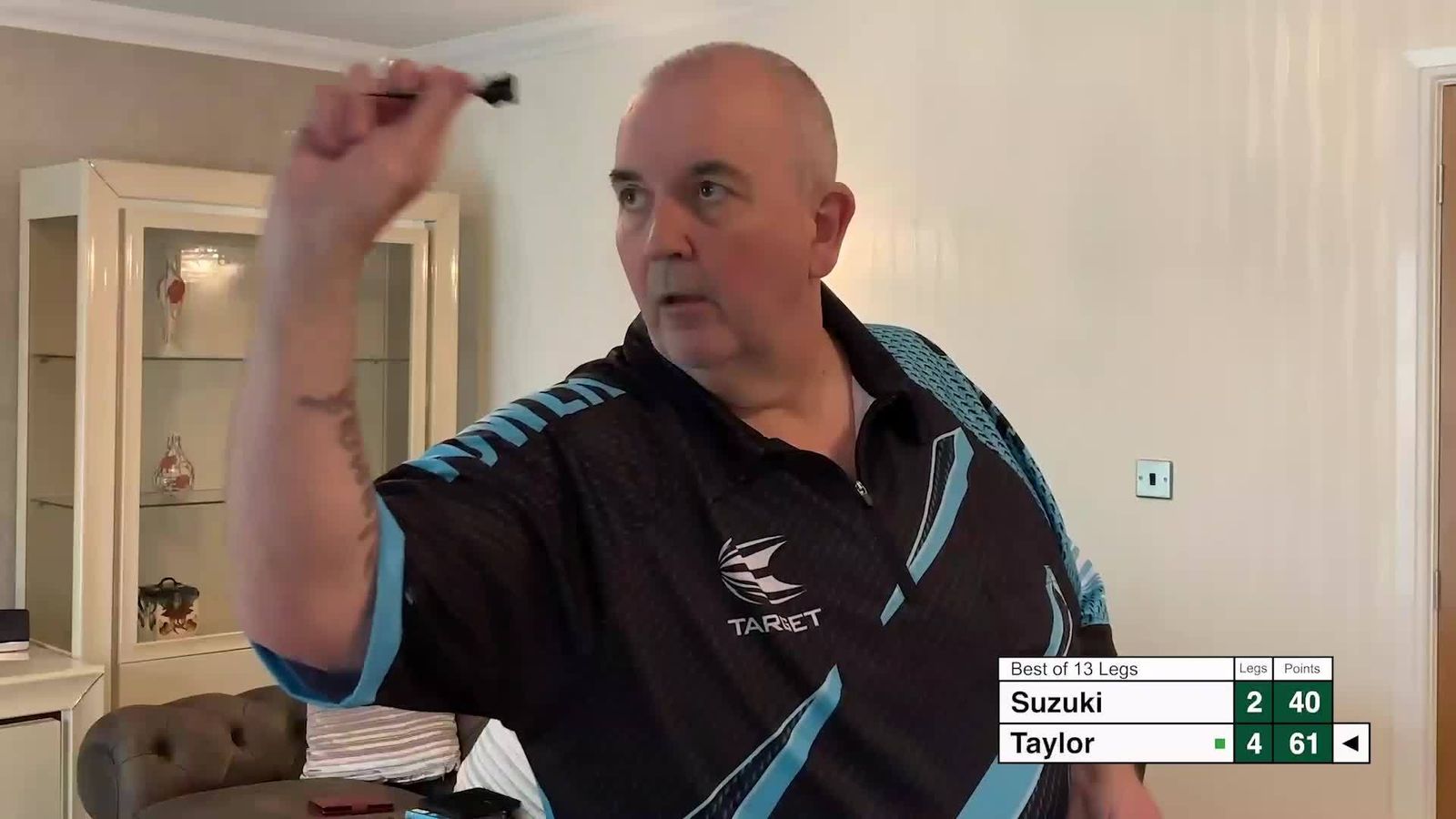 Taylor beats Suzuki in charity clash | Darts News | Sky Sports