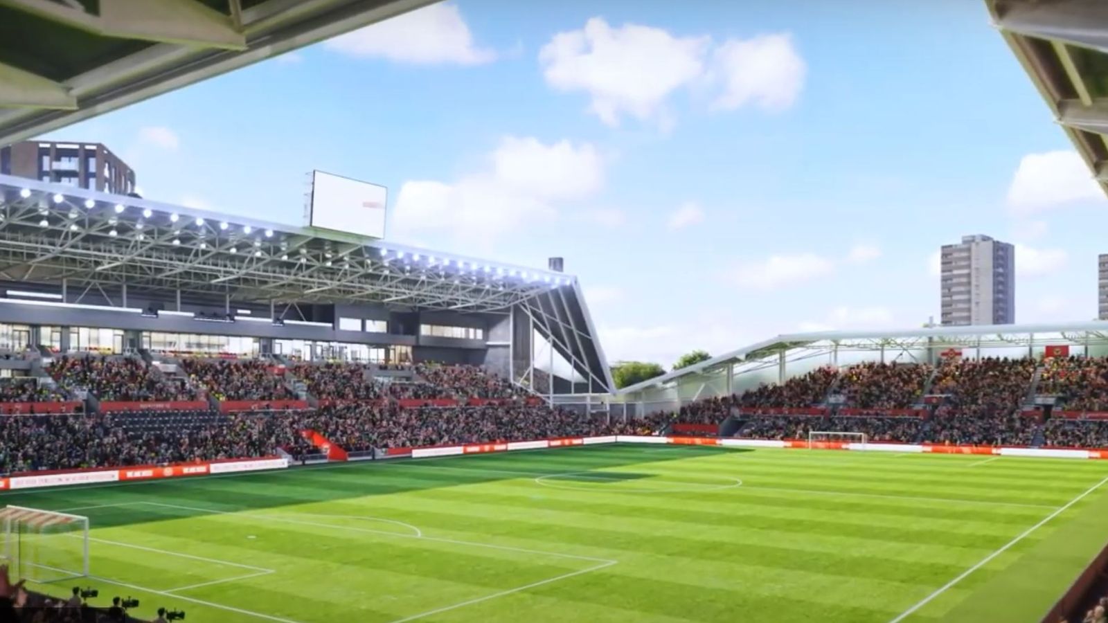 Brentford's new stadium: Work resumes; fans may have seen last Griffin ...