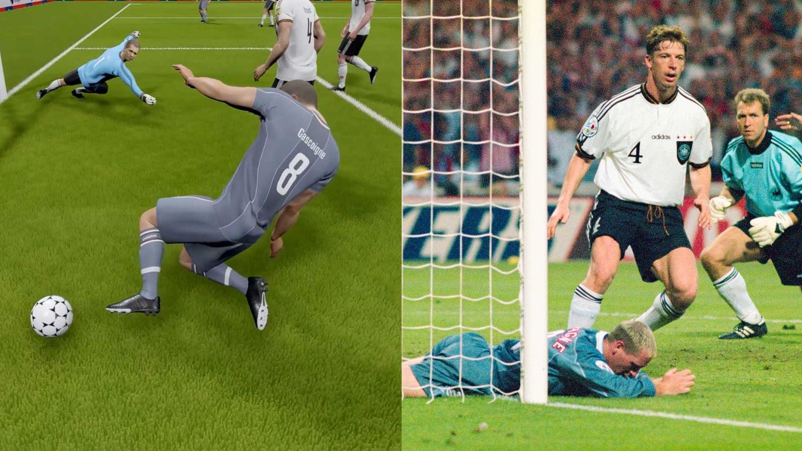 Paul Gascoigne at Euro 96: Sky Sports reveals how close Gazza was to ...