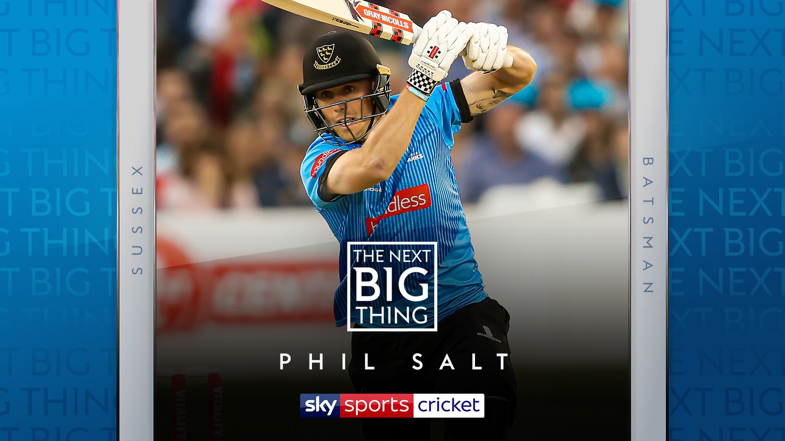 The Next Big Thing: Big-hitting Phil Salt biding his time for T20 cap ...