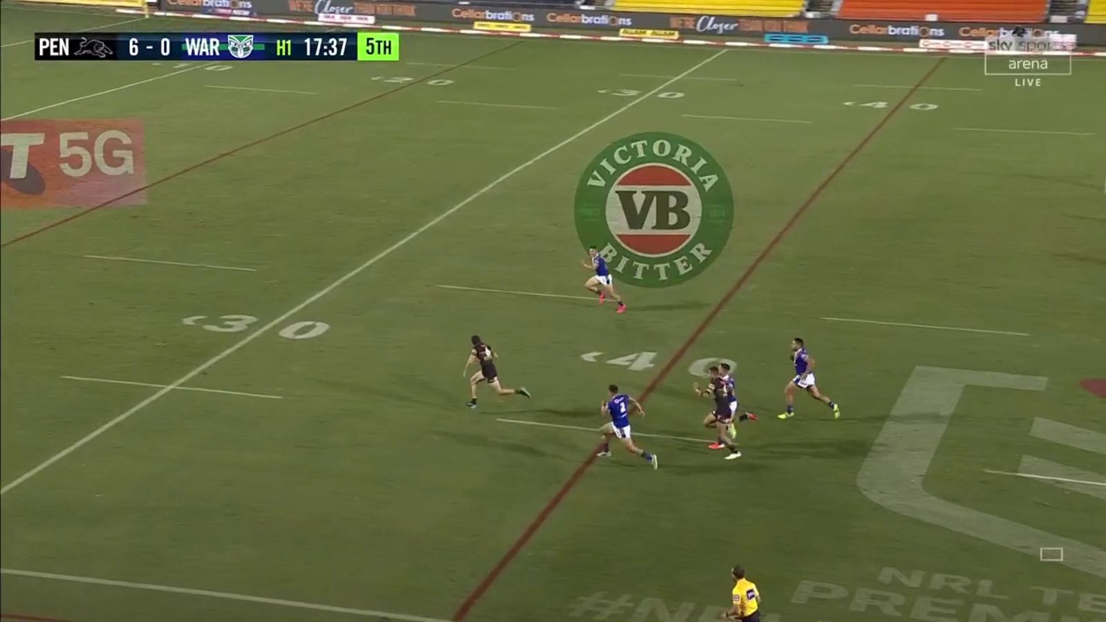 Burton grabs second try in style | Rugby League News | Sky Sports