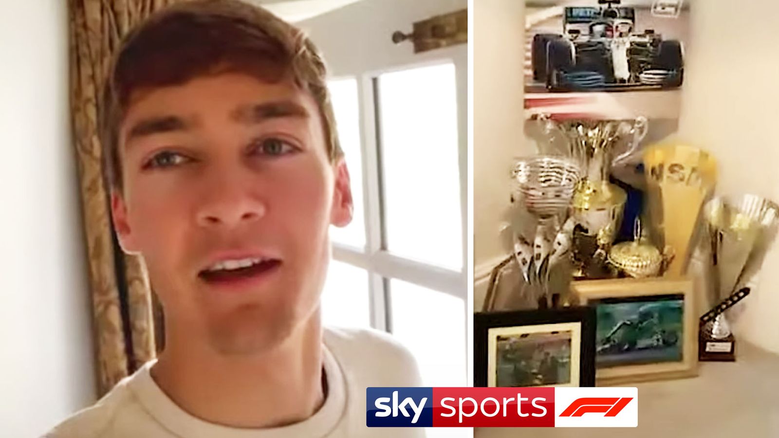 F1 Cribs: Inside George Russell's home | F1 News | Sky Sports
