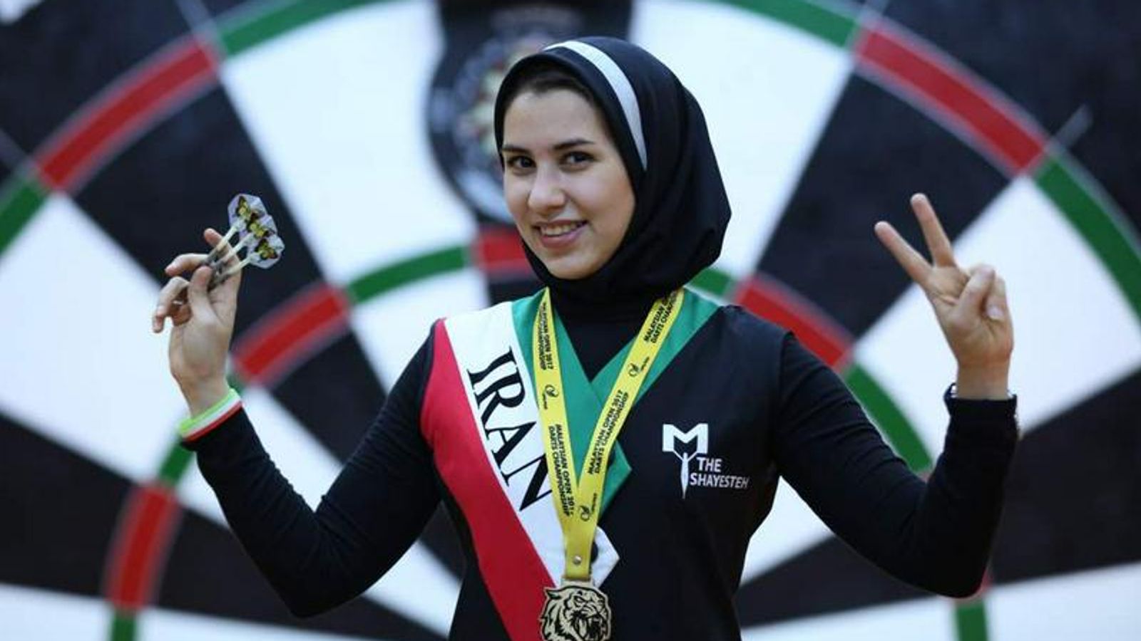 Iran's darting trailblazer Mozhgan Rahmani making huge sacrifices to ...