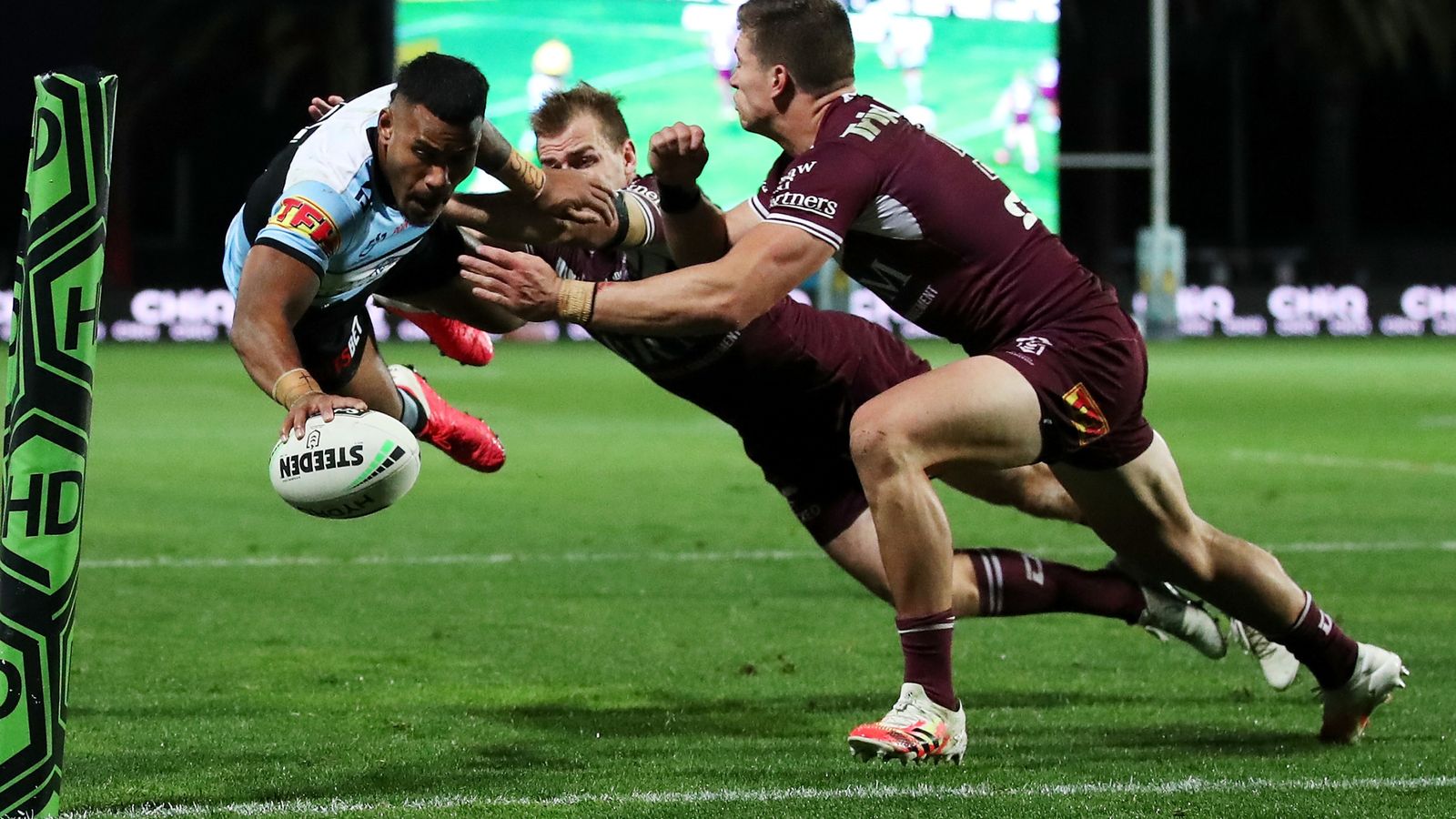 NRL: Cronulla Sharks beat Manly Sea Eagles, Wests Tigers crush ...