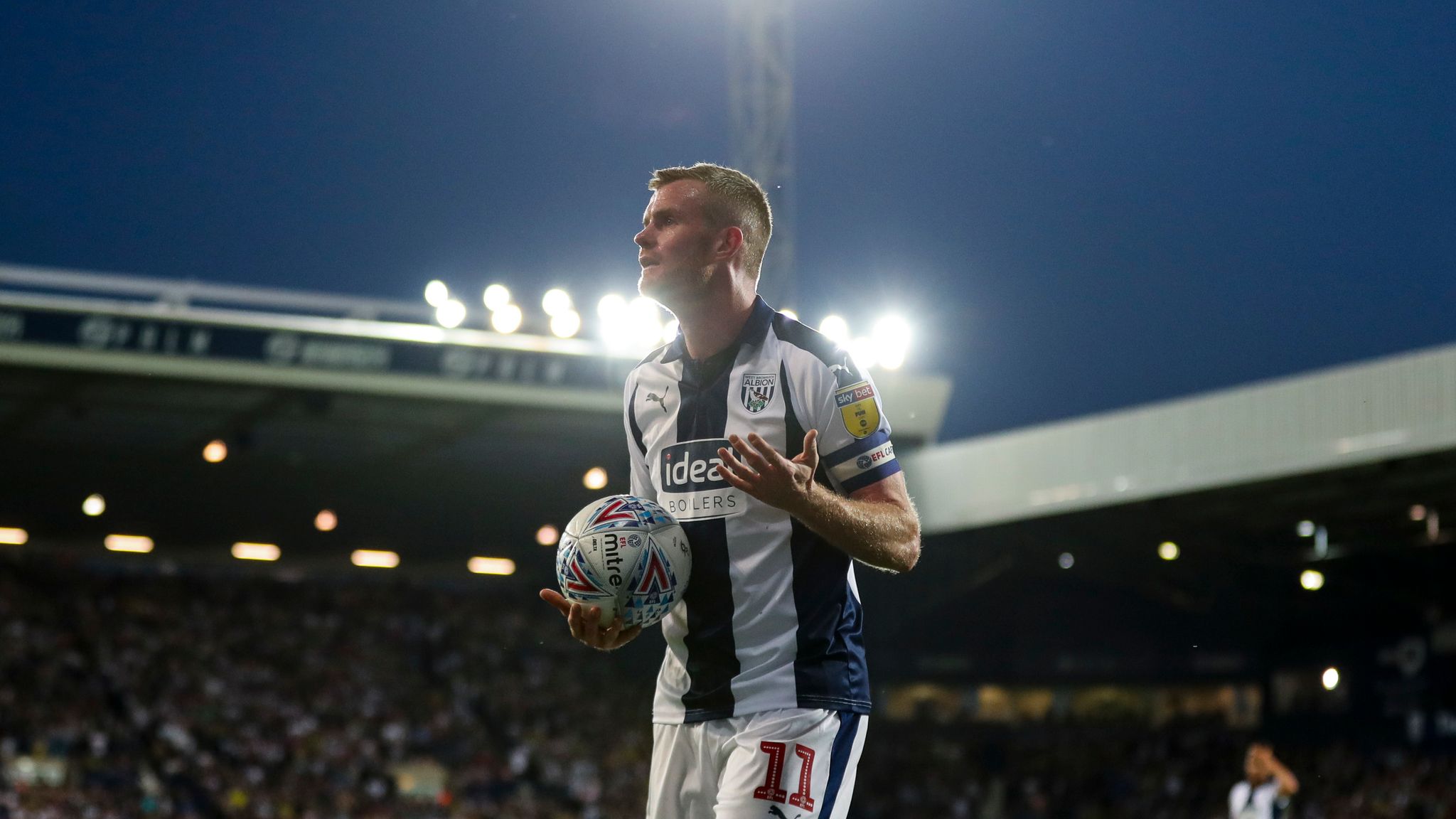 Chris Brunt to leave West Brom at end of season | Football News | Sky ...