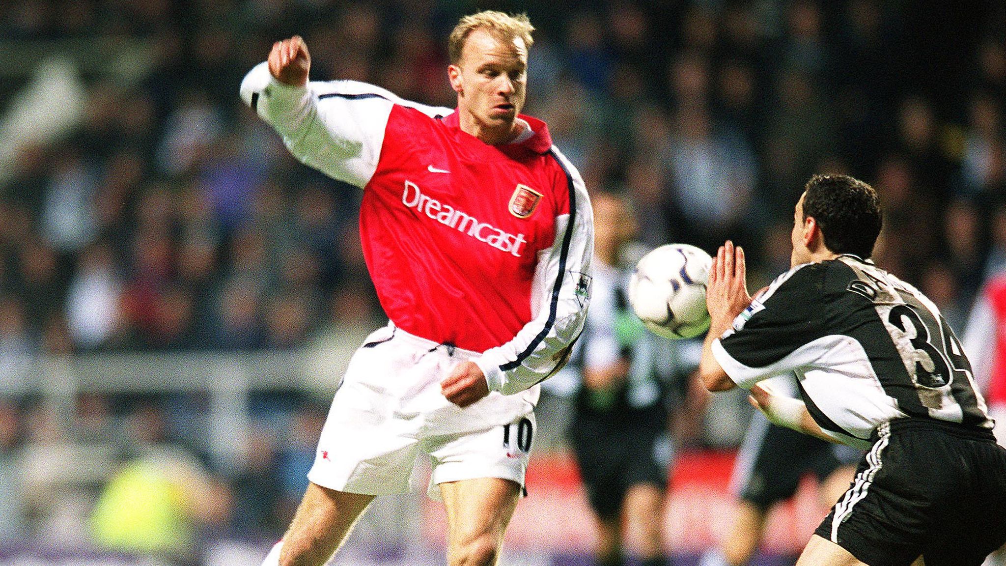 How Dennis Bergkamp scored his Arsenal wondergoal at Newcastle ...