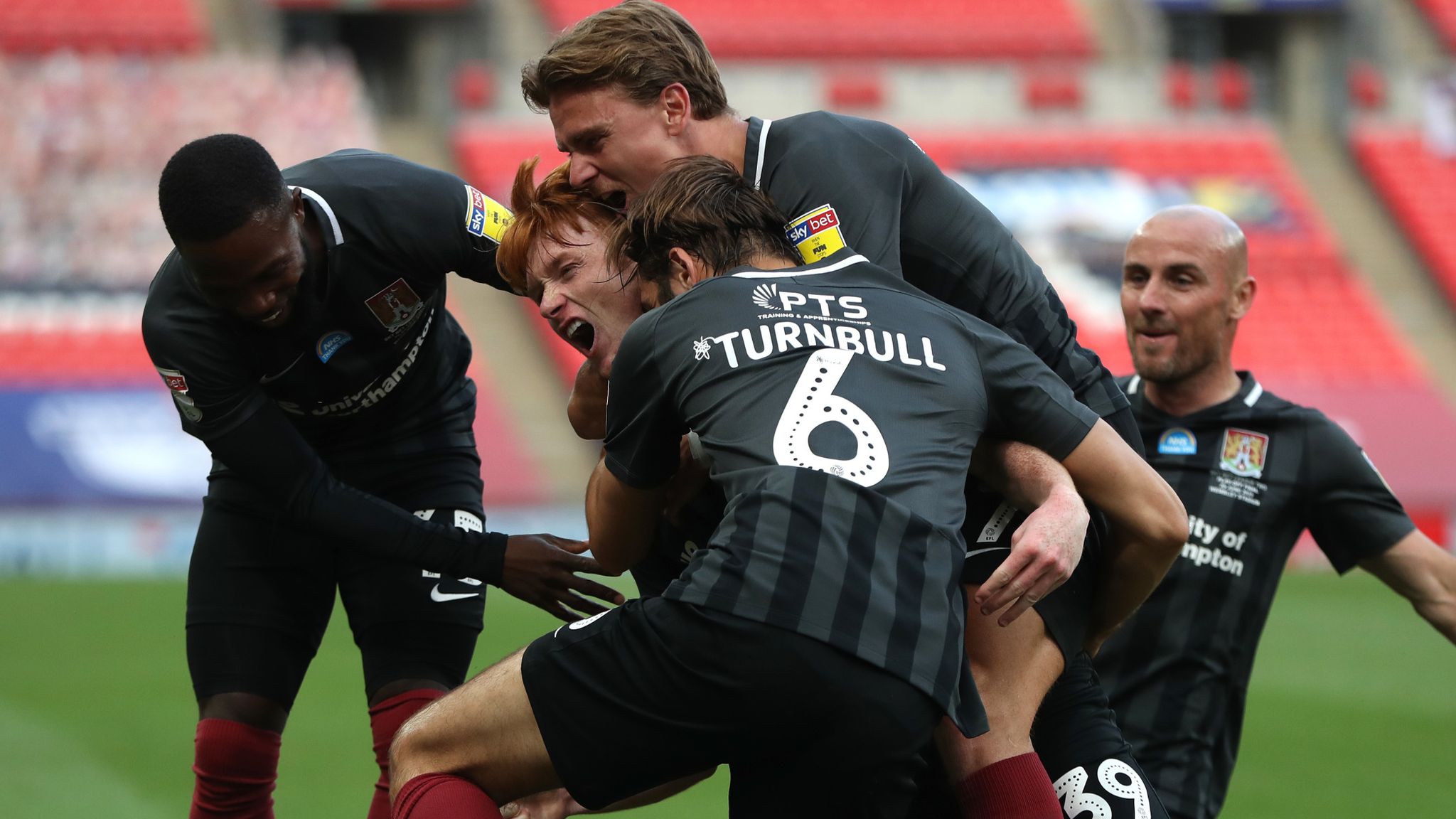 Exeter 0-4 Northampton: Cobblers clinch promotion to League One after ...