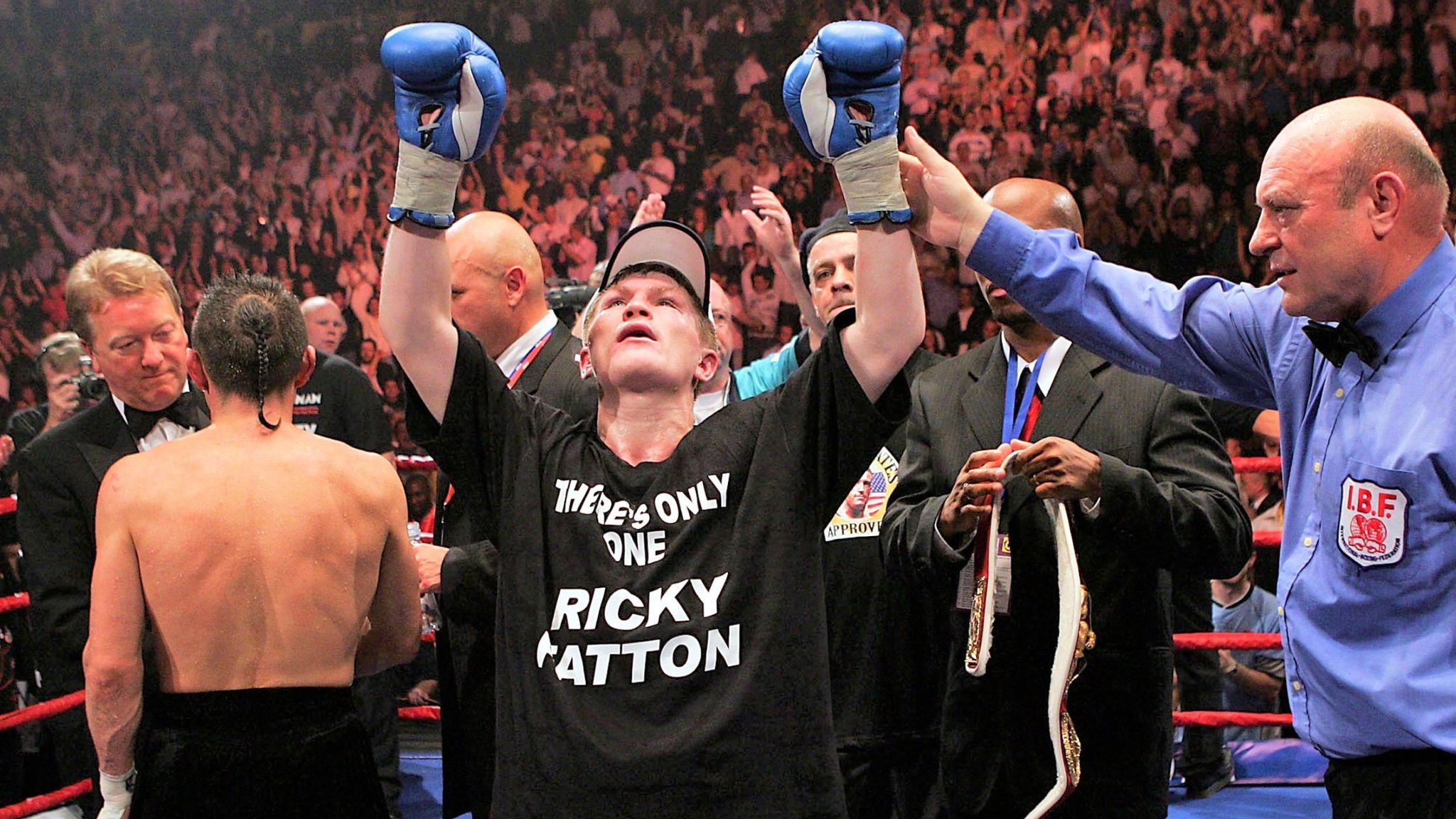 Ricky Hatton started his pursuit of a world title with a professional ...