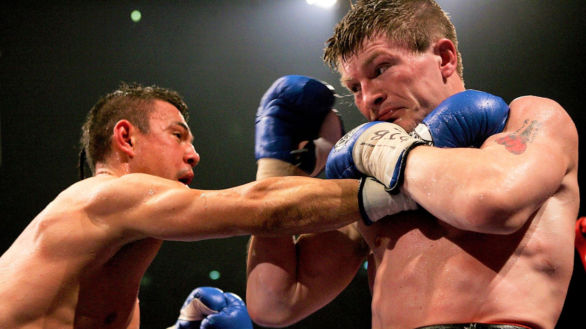 Ricky Hatton started his pursuit of a world title with a professional ...