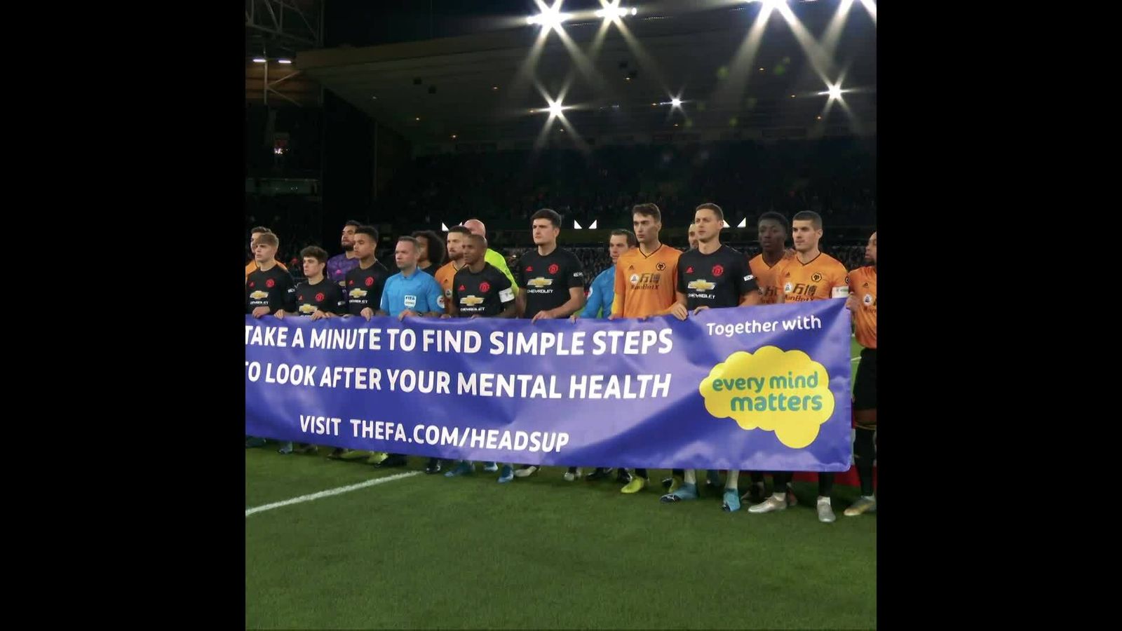 Football unites to promote mental health | Football News | Sky Sports