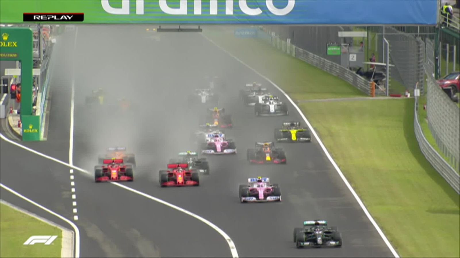 Race start replays | F1 News | Sky Sports