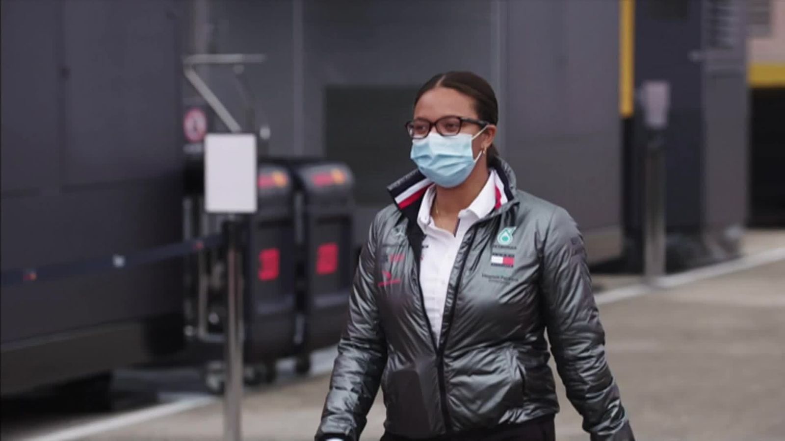 Stephanie Travers makes history | F1 News | Sky Sports