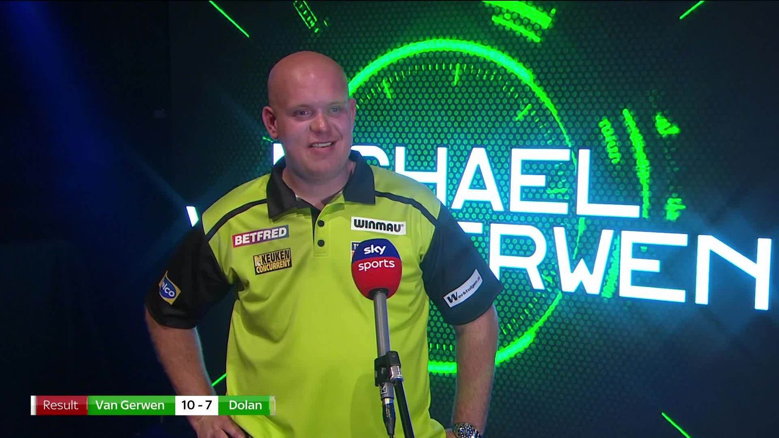MVG: It's been a weird day | Darts News | Sky Sports