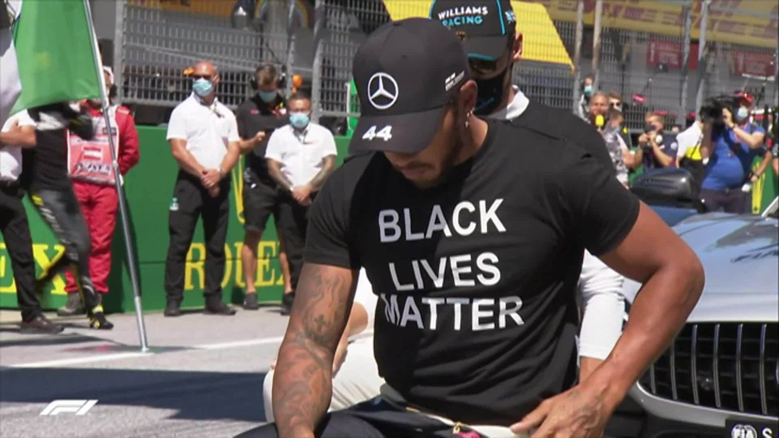 F1 drivers explain different stances on taking a knee at Austrian GP ...