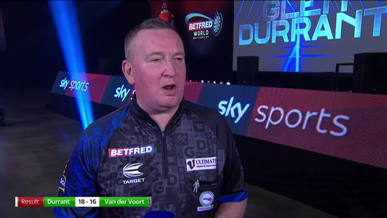 Durrant: The better player lost tonight | Darts News | Sky Sports